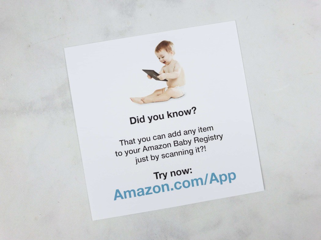 Amazon Baby Welcome Box Review - Hello Subscription