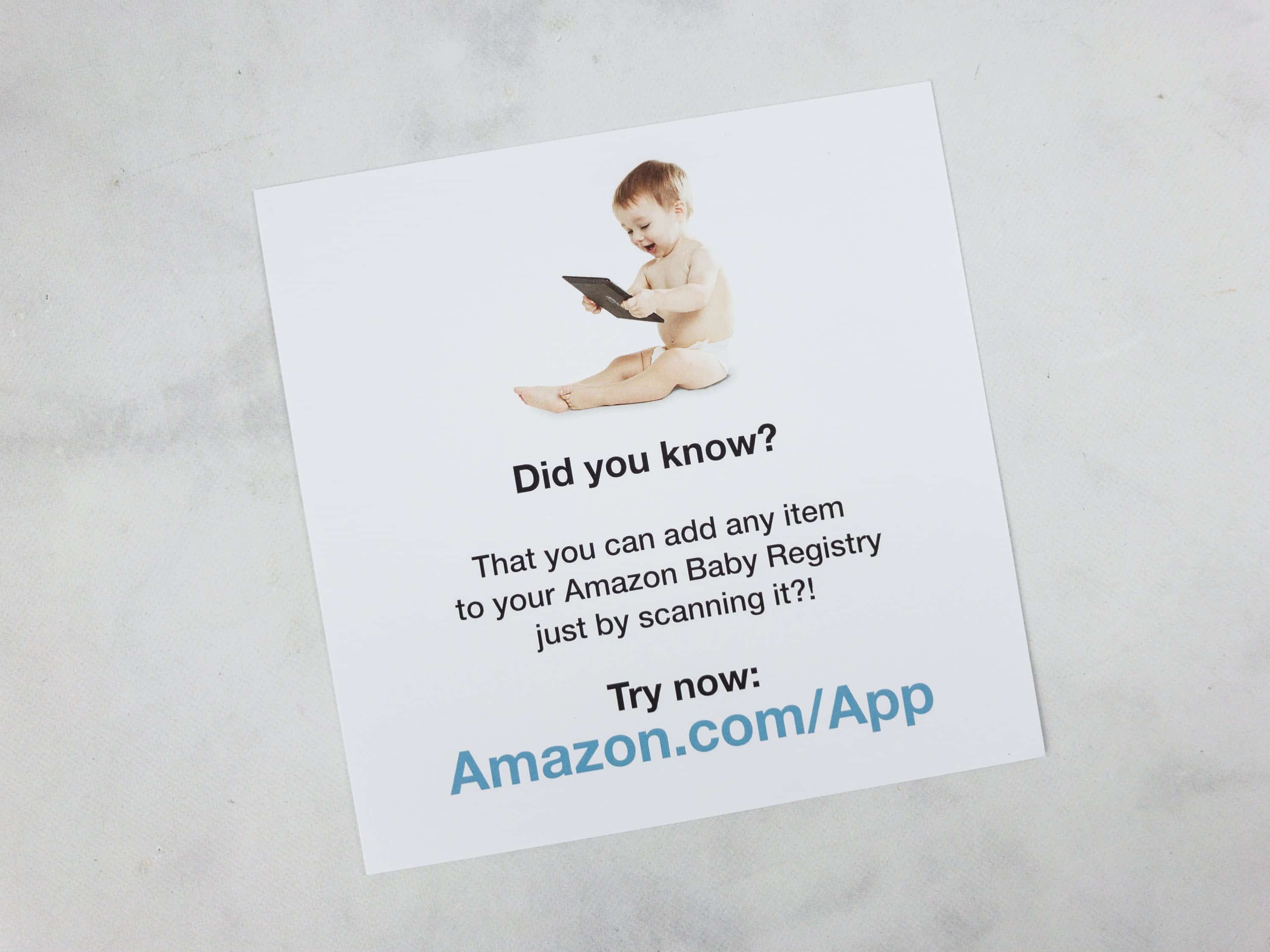 Amazon Baby Welcome Box Review - hello subscription