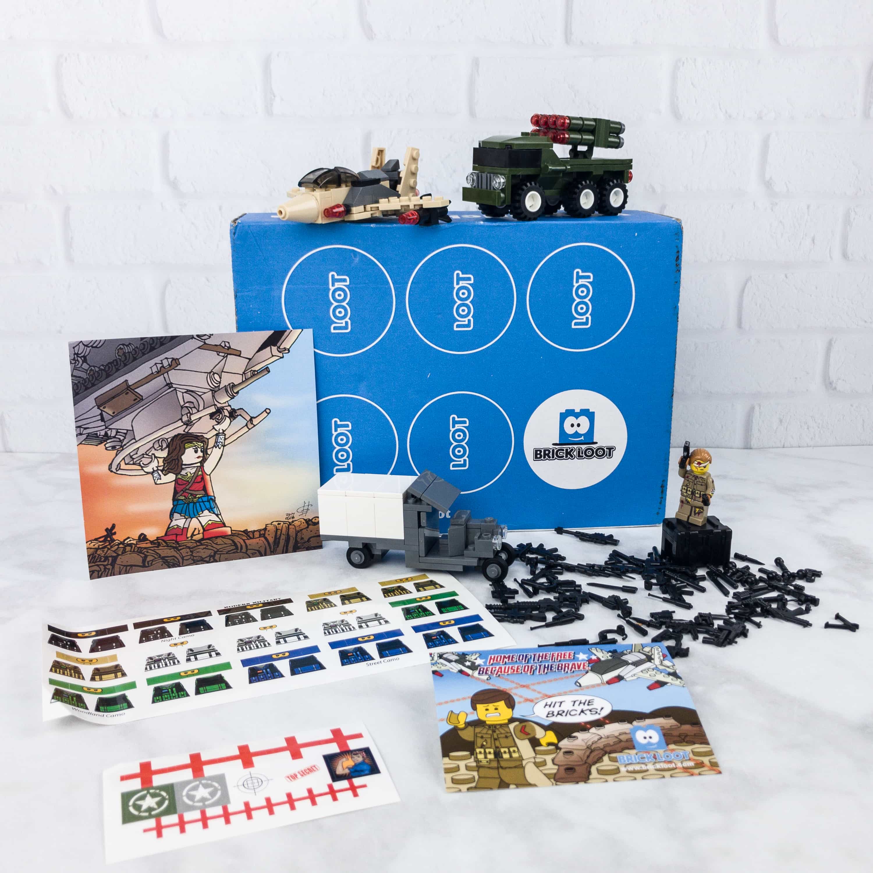 Brick Loot July 2017 Subscription Box Review & Coupon - Hello Subscription