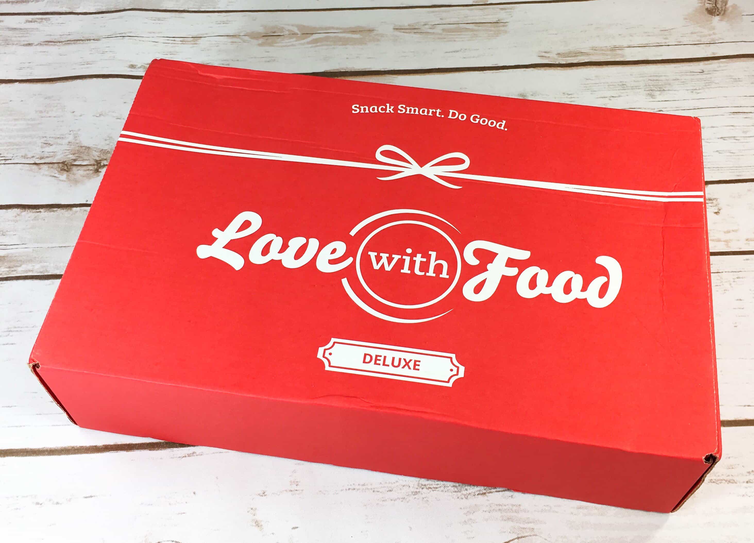 Love With Food July 2017 Deluxe Box Review + Coupon - Hello Subscription