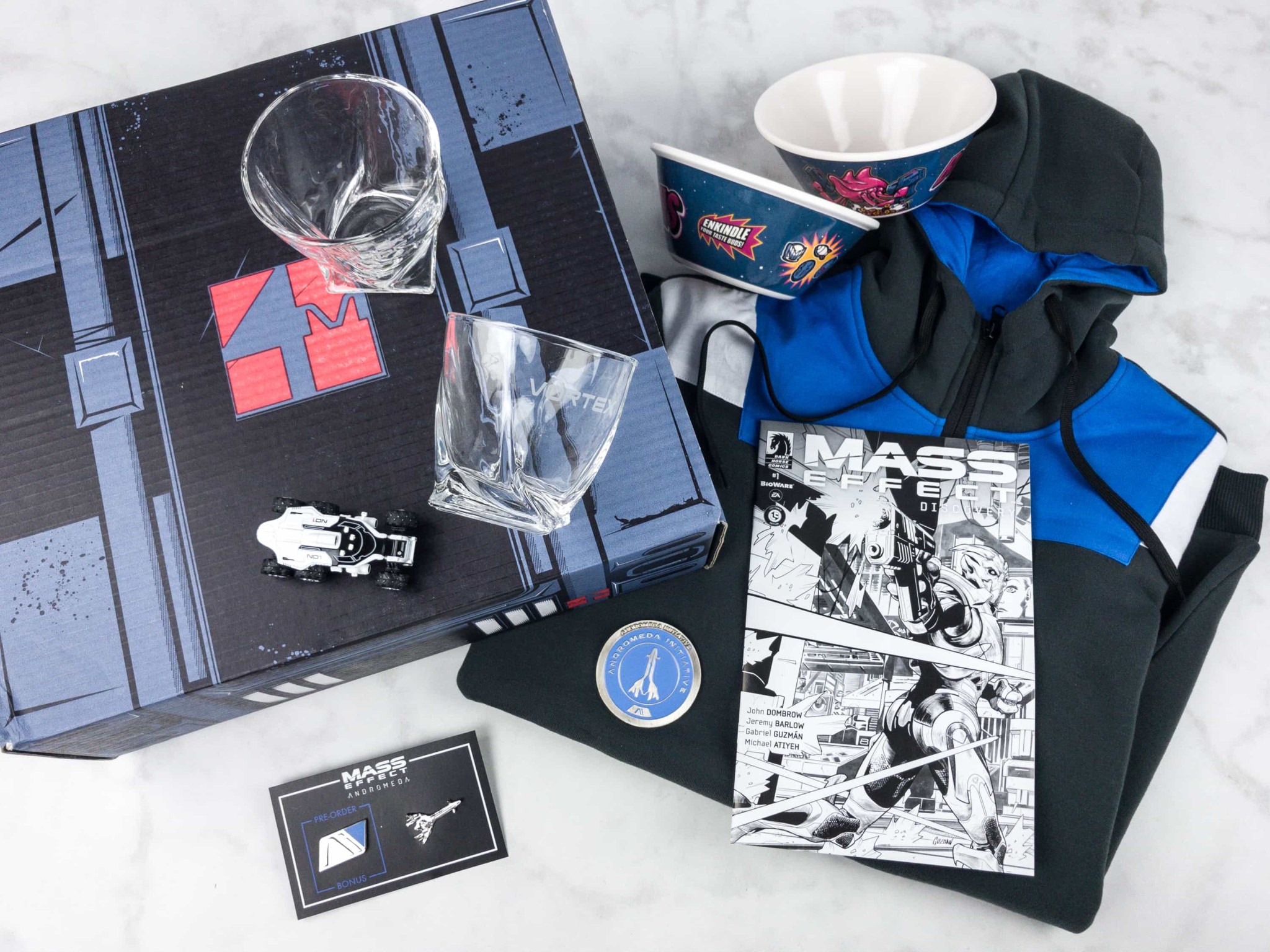 Loot Crate Mass Effect: Andromeda Limited Edition Box Review - Hello ...