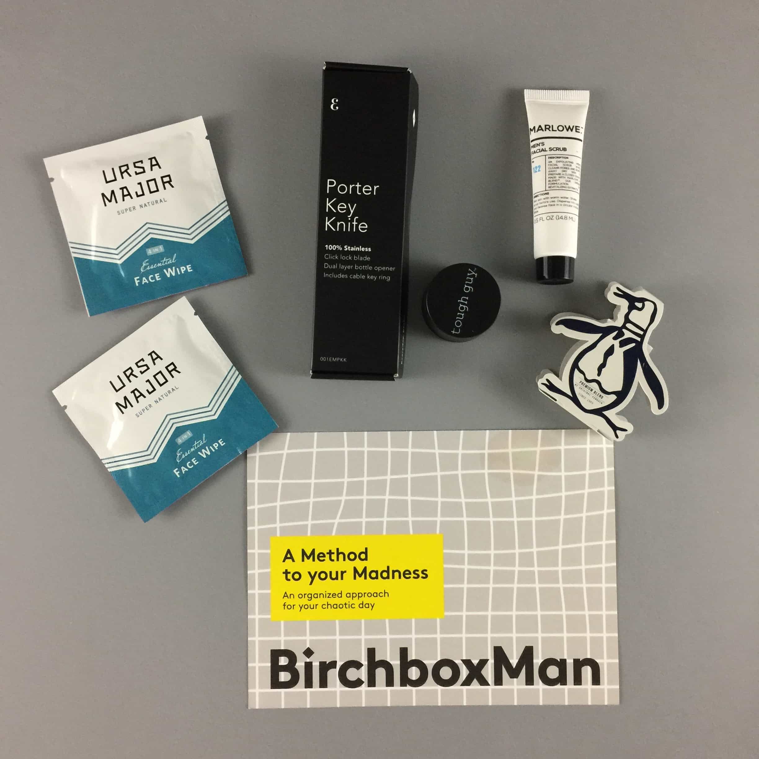 Birchbox Man August 2017 Subscription Box Review & Coupon - Hello ...
