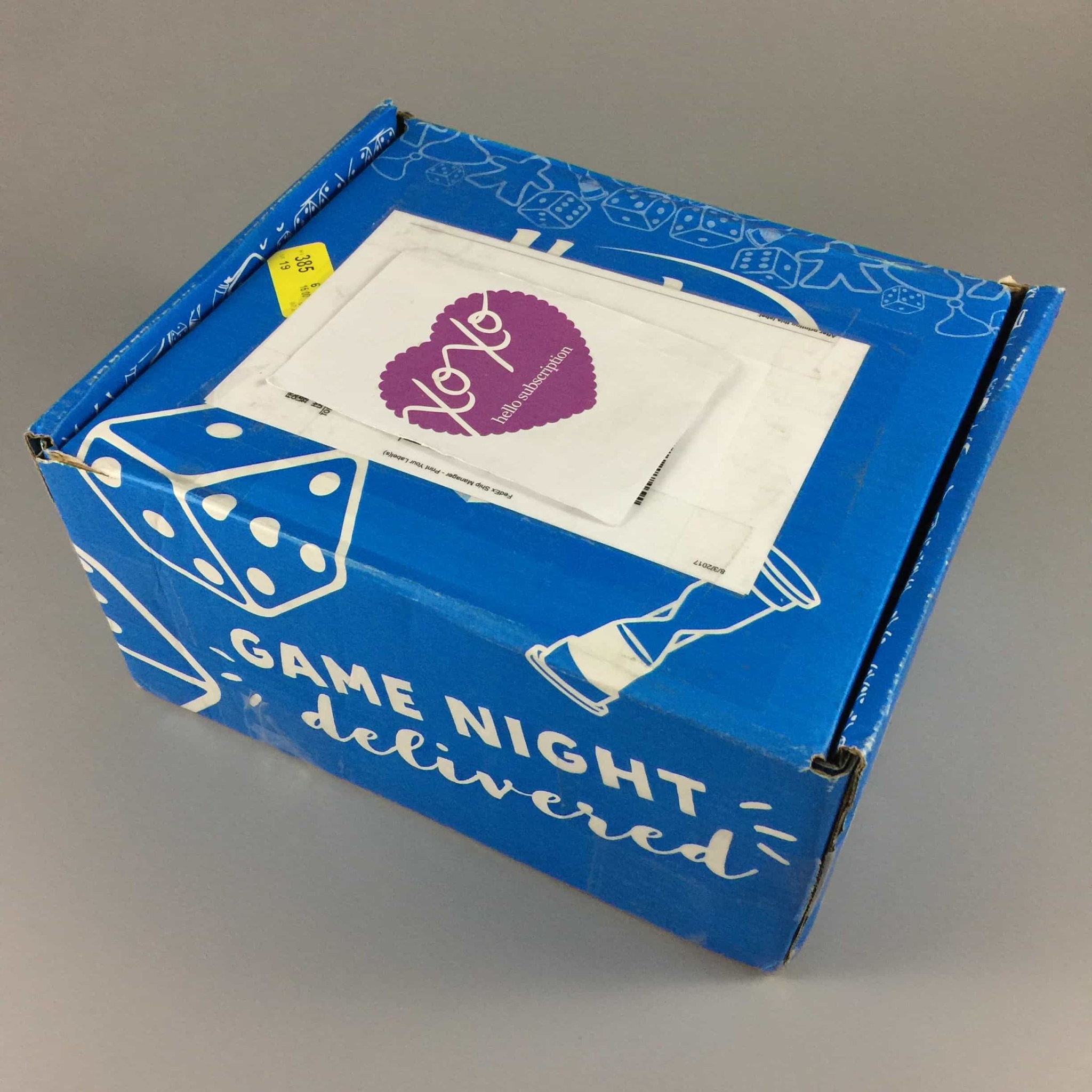 Hasbro Gaming Crate 2017 Subscription Box Review - Party Crate - Hello ...