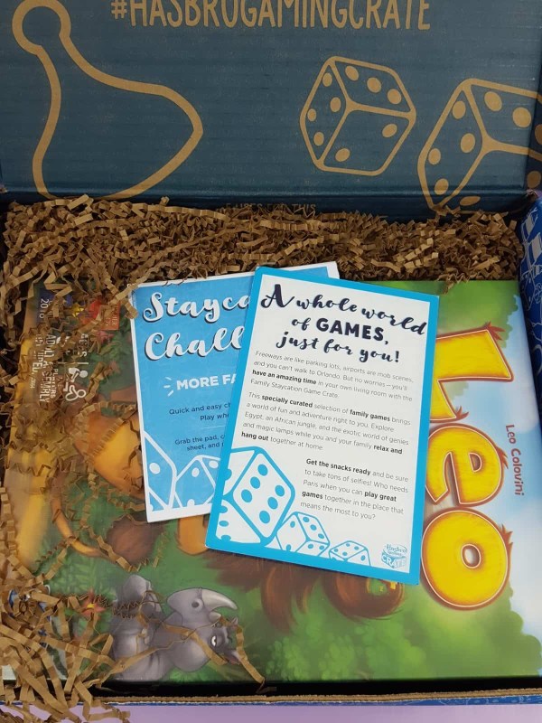 Hasbro Gaming Crate Summer 2017 Subscription Box Review - Family Crate ...