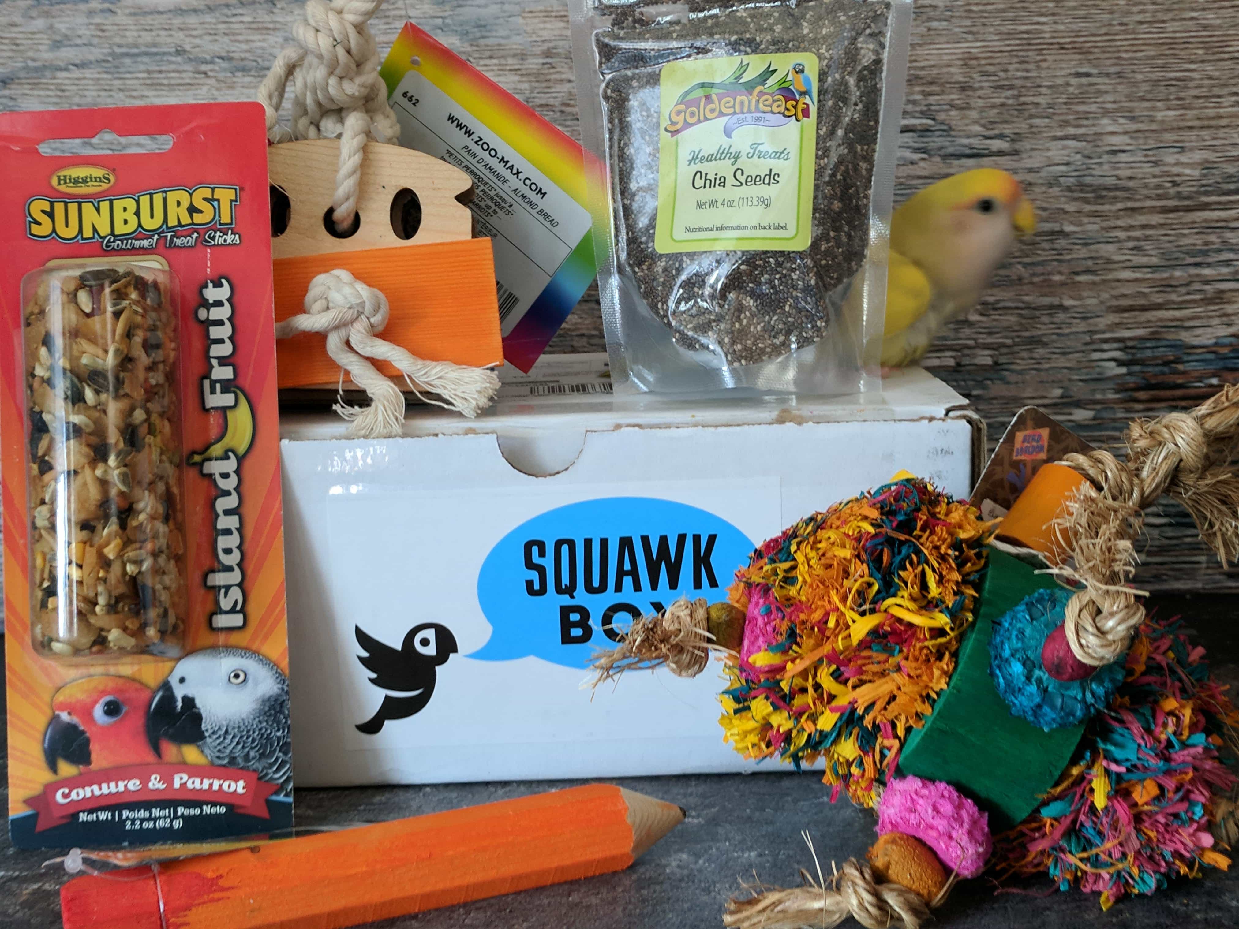 Squawk Box Subscription Box Review - August 2017 - Hello Subscription