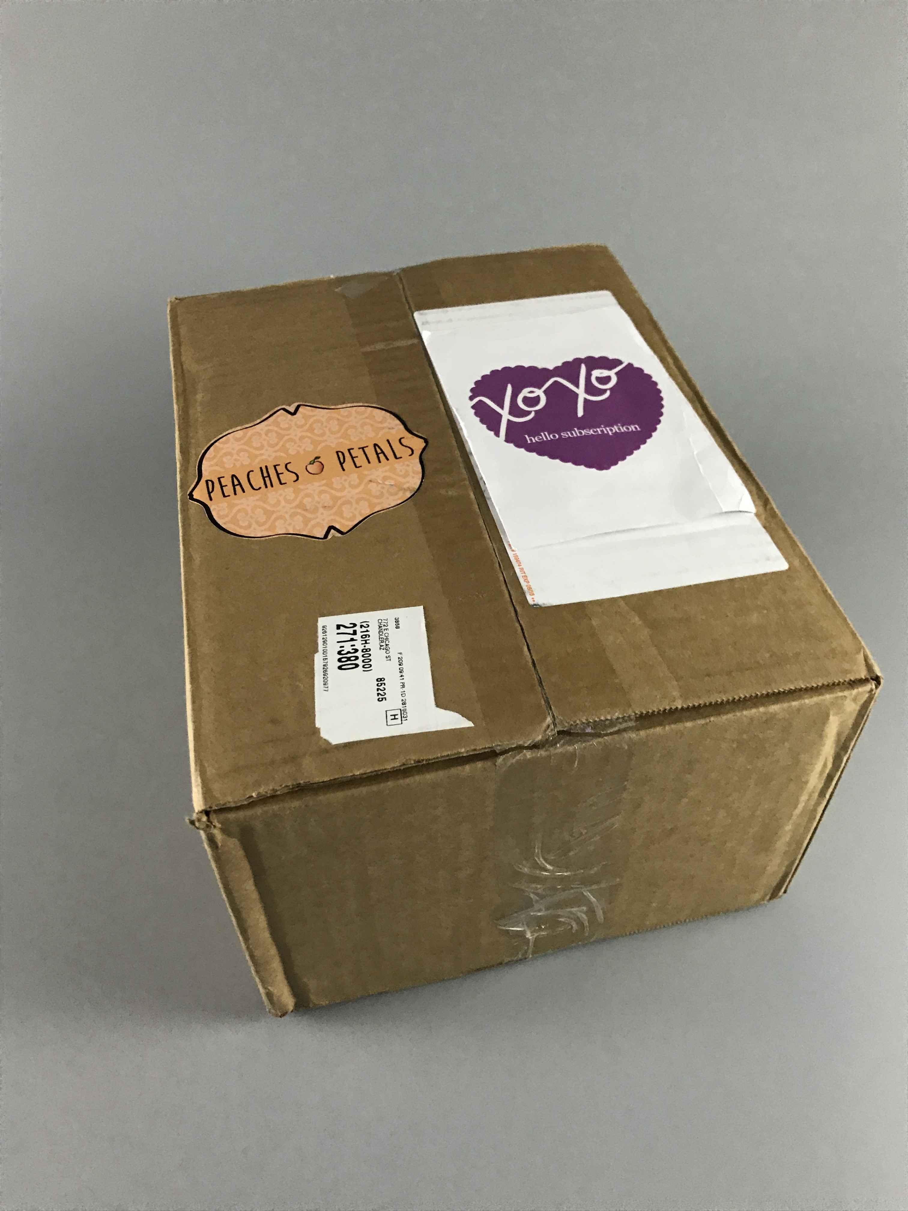 Peaches and Petals July 2017 Subscription Box Review & Coupon - Hello ...