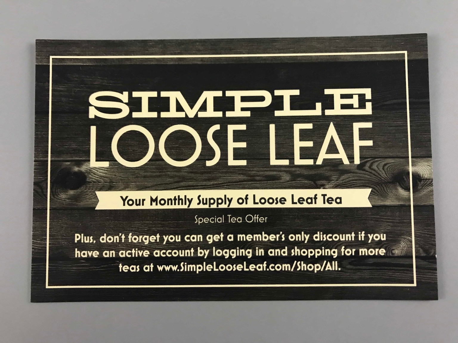 Simple Loose Leaf Tea August 2017 Subscription Box Review - Hello ...
