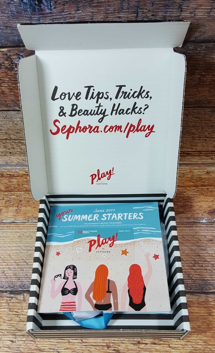 PLAY! by Sephora Subscription Box Review - June 2017 - Hello Subscription
