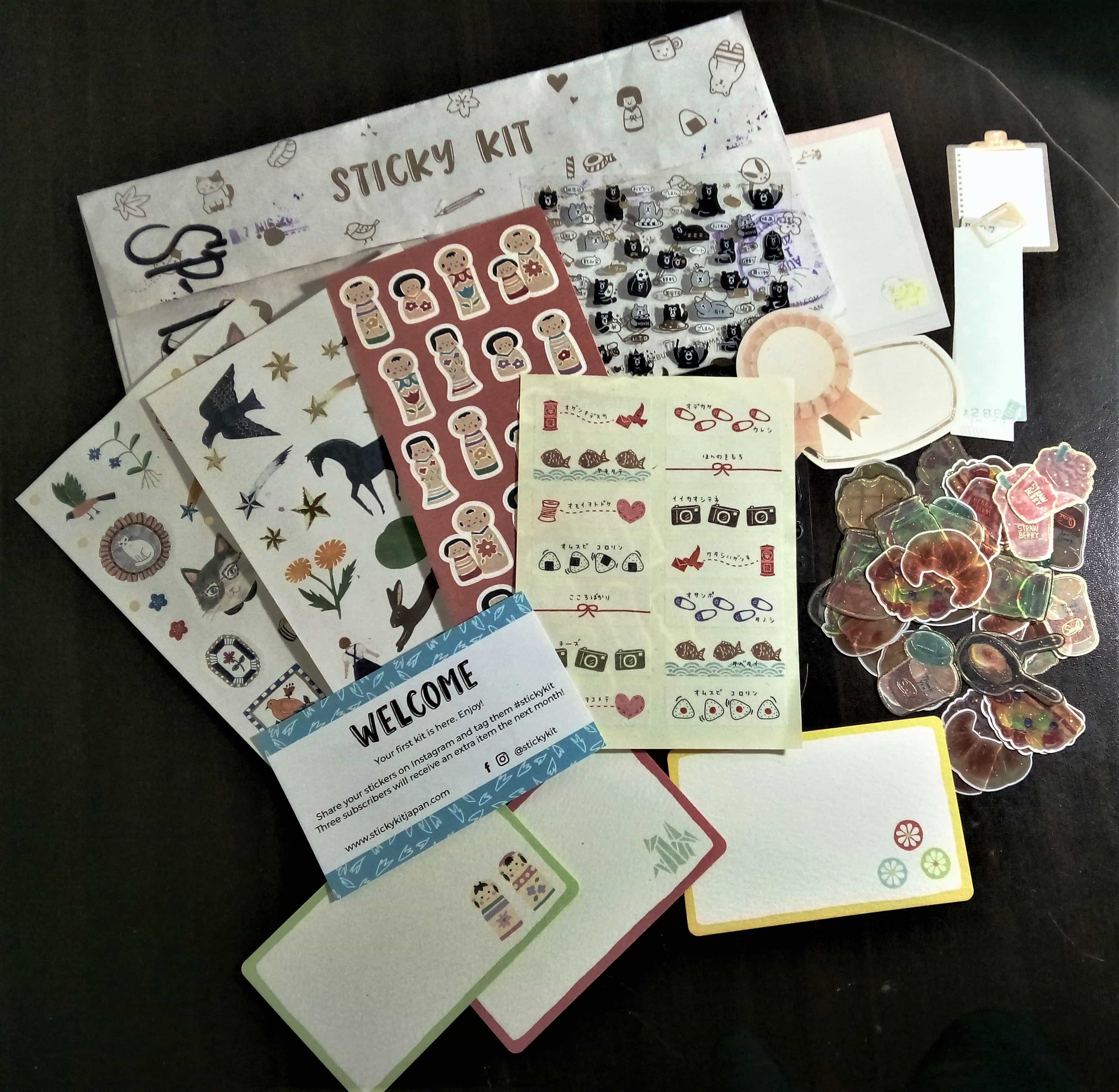 Sticky Kit August 2017 Subscription Box Review + Coupon - Hello ...