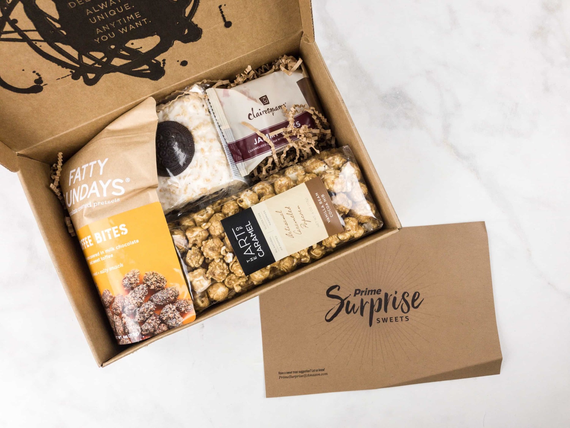 Amazon Prime Surprise Sweets Box August 2017 Review #2 - Hello Subscription