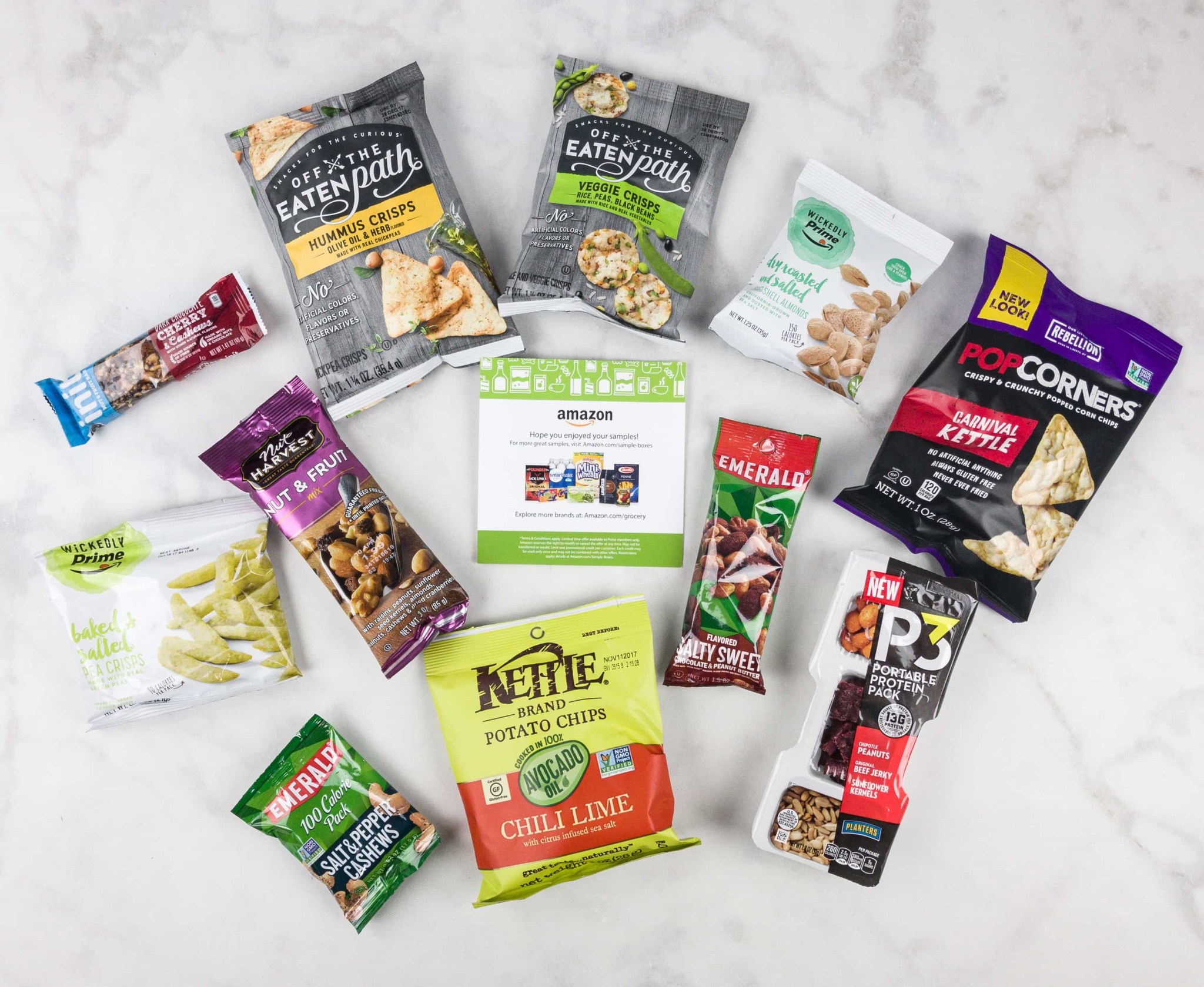 Amazon Prime Snack Sample Box Review - FREE After Credit! - Hello ...
