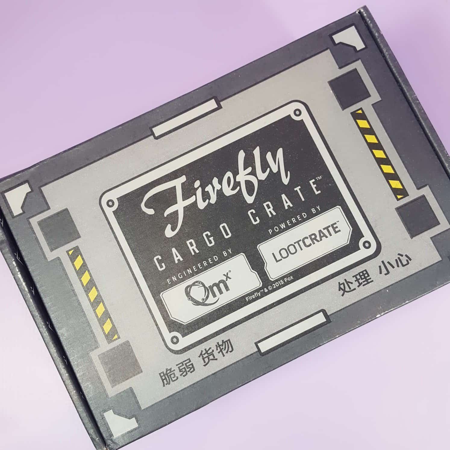 Firefly Cargo Crate July-August 2017 Review + Coupon - Hello Subscription