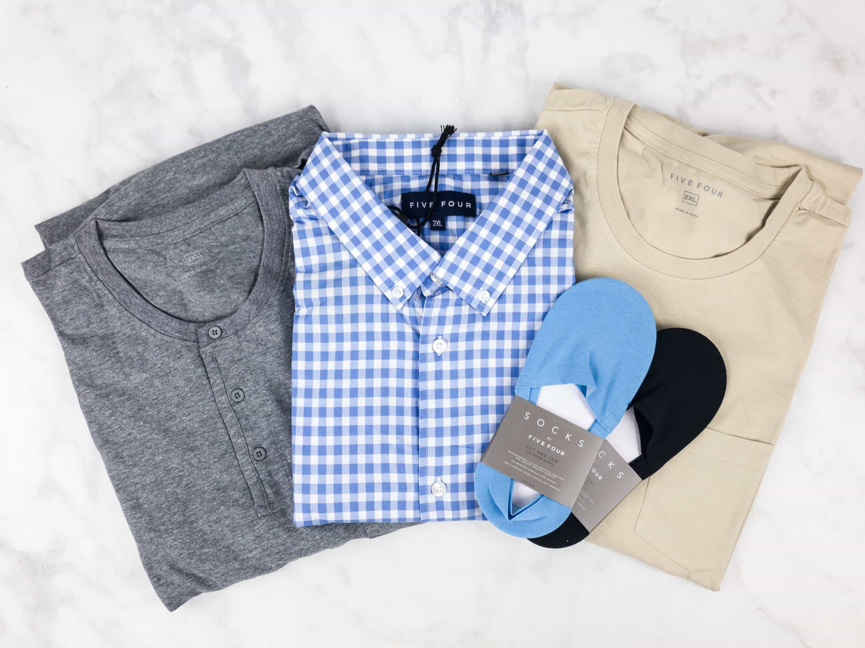 Five Four Club August 2017 Subscription Box Review + Coupon - Hello ...