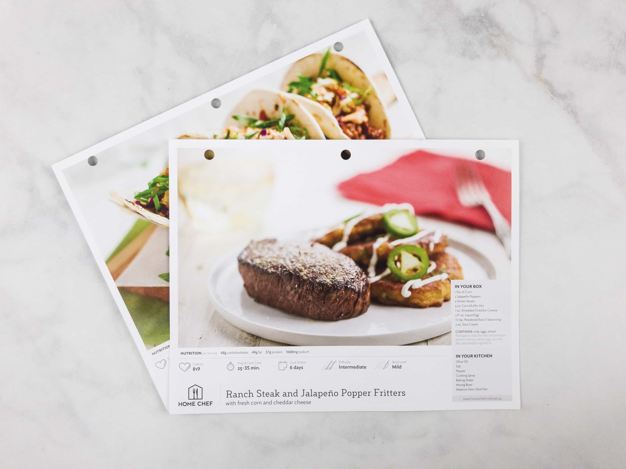 Home Chef Review & Coupon - August 2017 - Hello Subscription