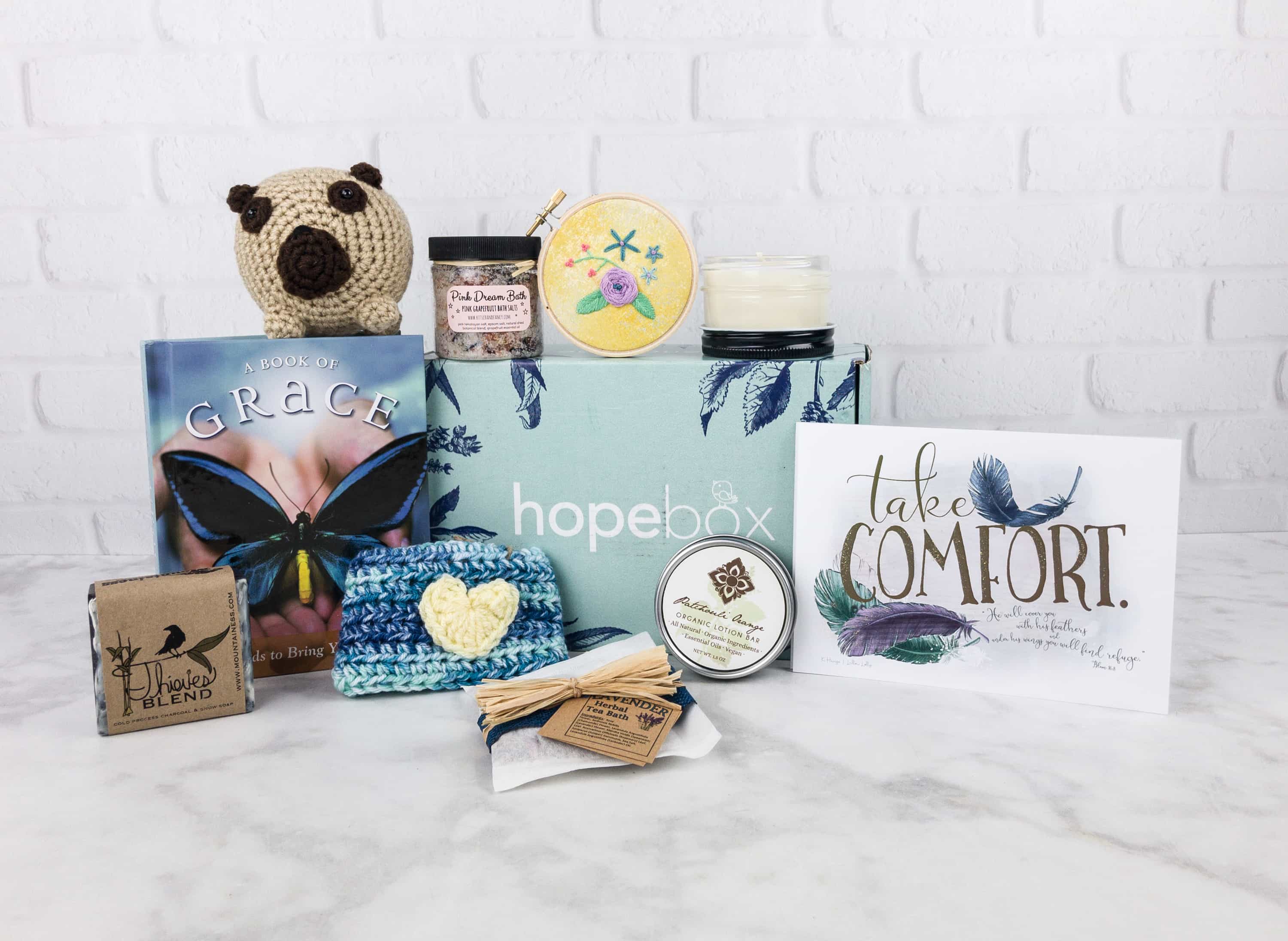 Hopebox July 2017 Subscription Box Review - Hello Subscription