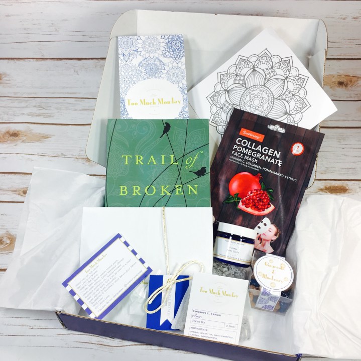 Too Much Monday Subscription Box Review + Coupon - August 2017 - Hello ...