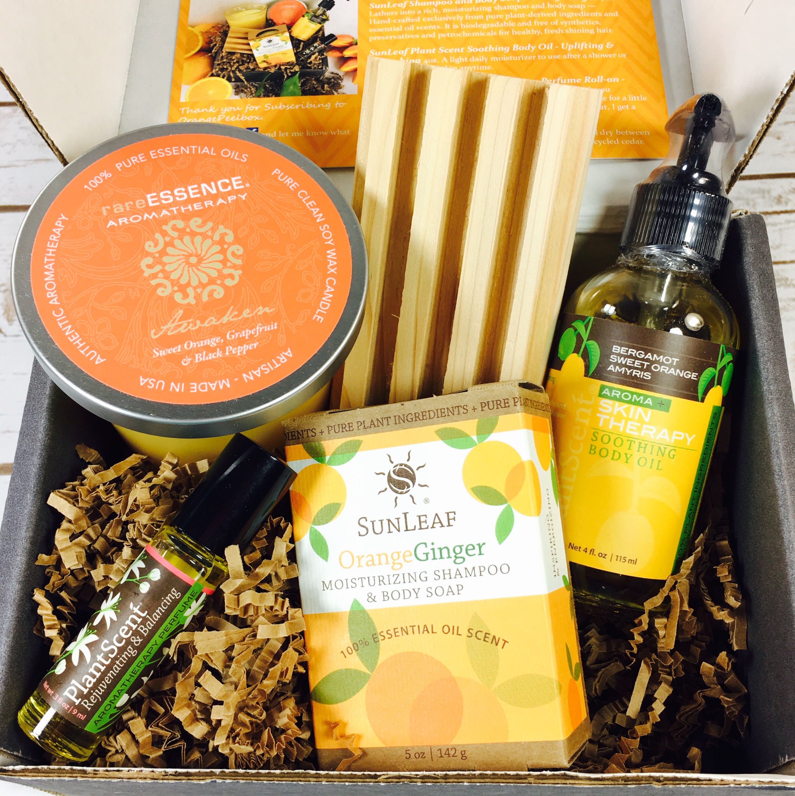 Orange Peel Box Subscription Box Review August 2017 - Hello Subscription