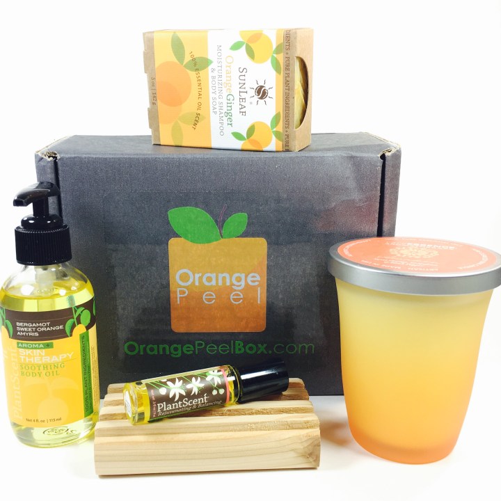 Orange Peel Box Subscription Box Review August 2017 - hello subscription
