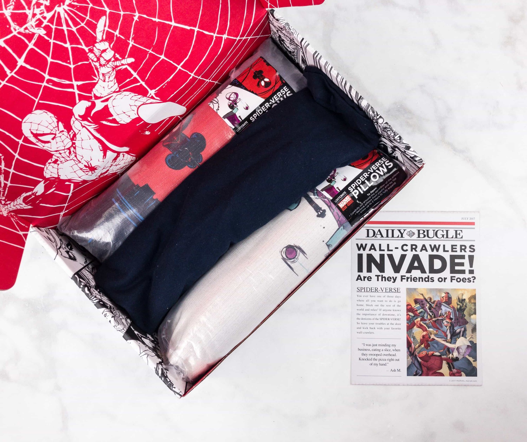 Marvel Gear + Goods July 2017 Subscription Box Review + Coupon! - Hello ...