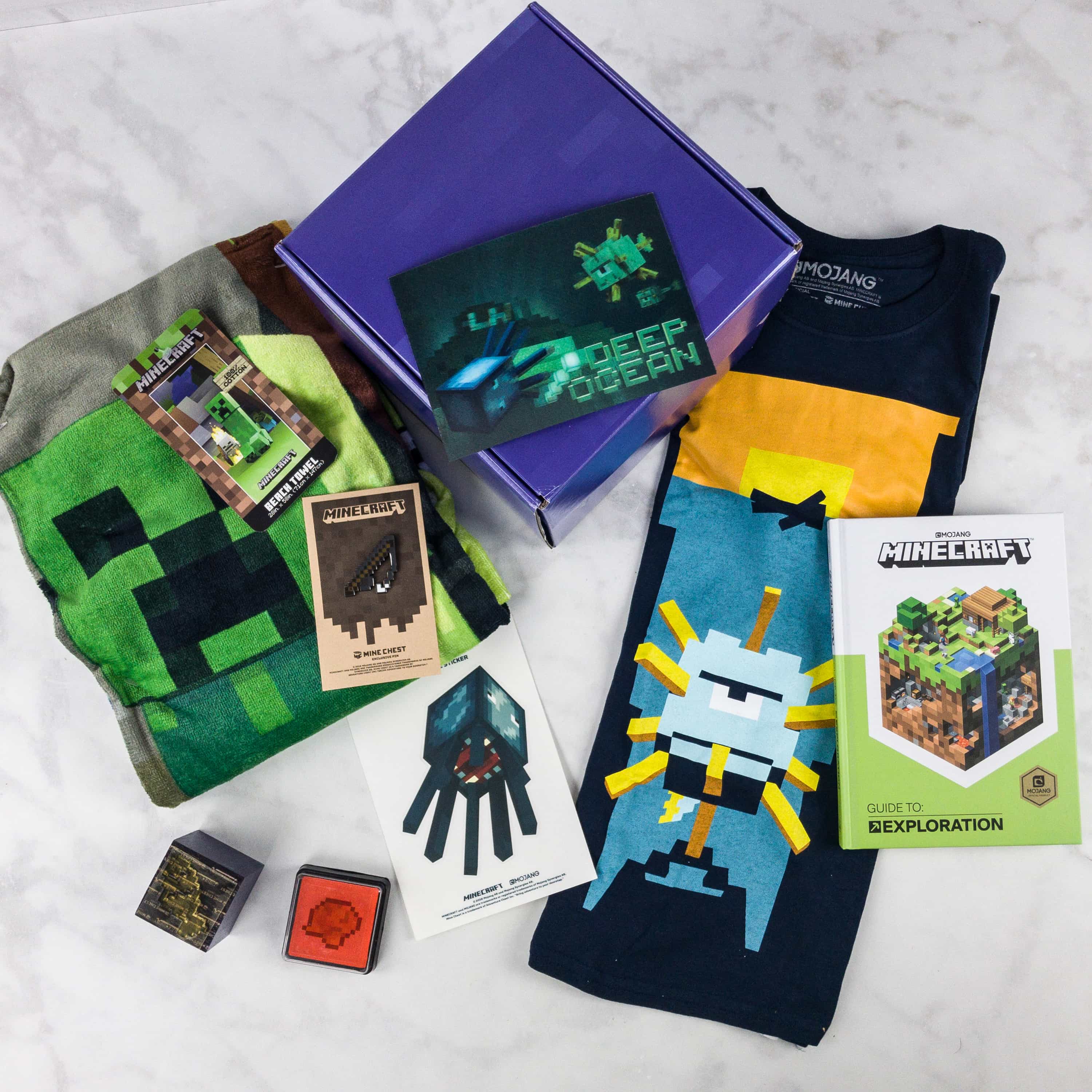 Mine Chest July 2017 Subscription Box Review + Coupon - Hello Subscription