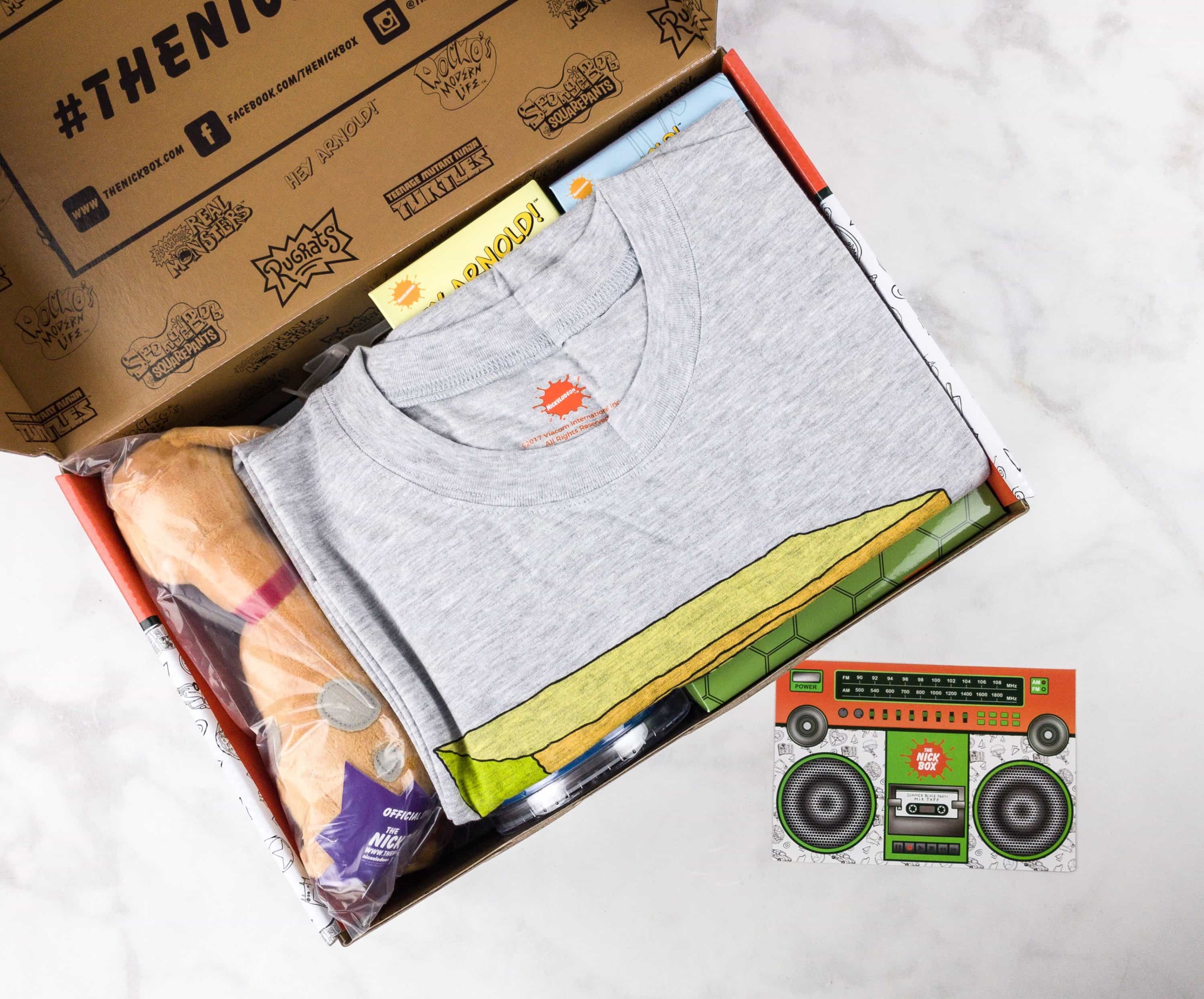 The Nick Box Summer 2017 Review - Hello Subscription