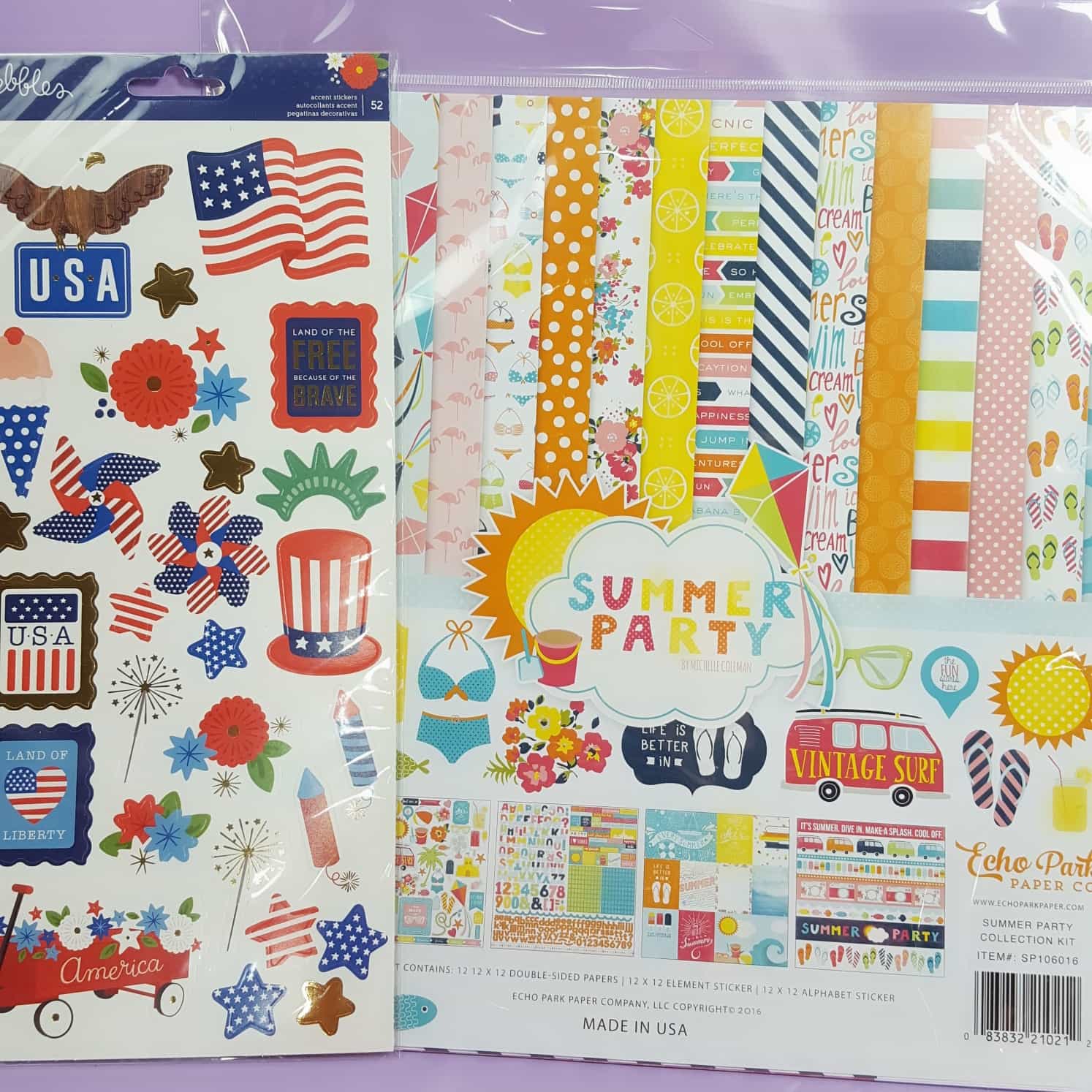 Scrapbooking Store July 2017 Subscription Box Review - Hello Subscription