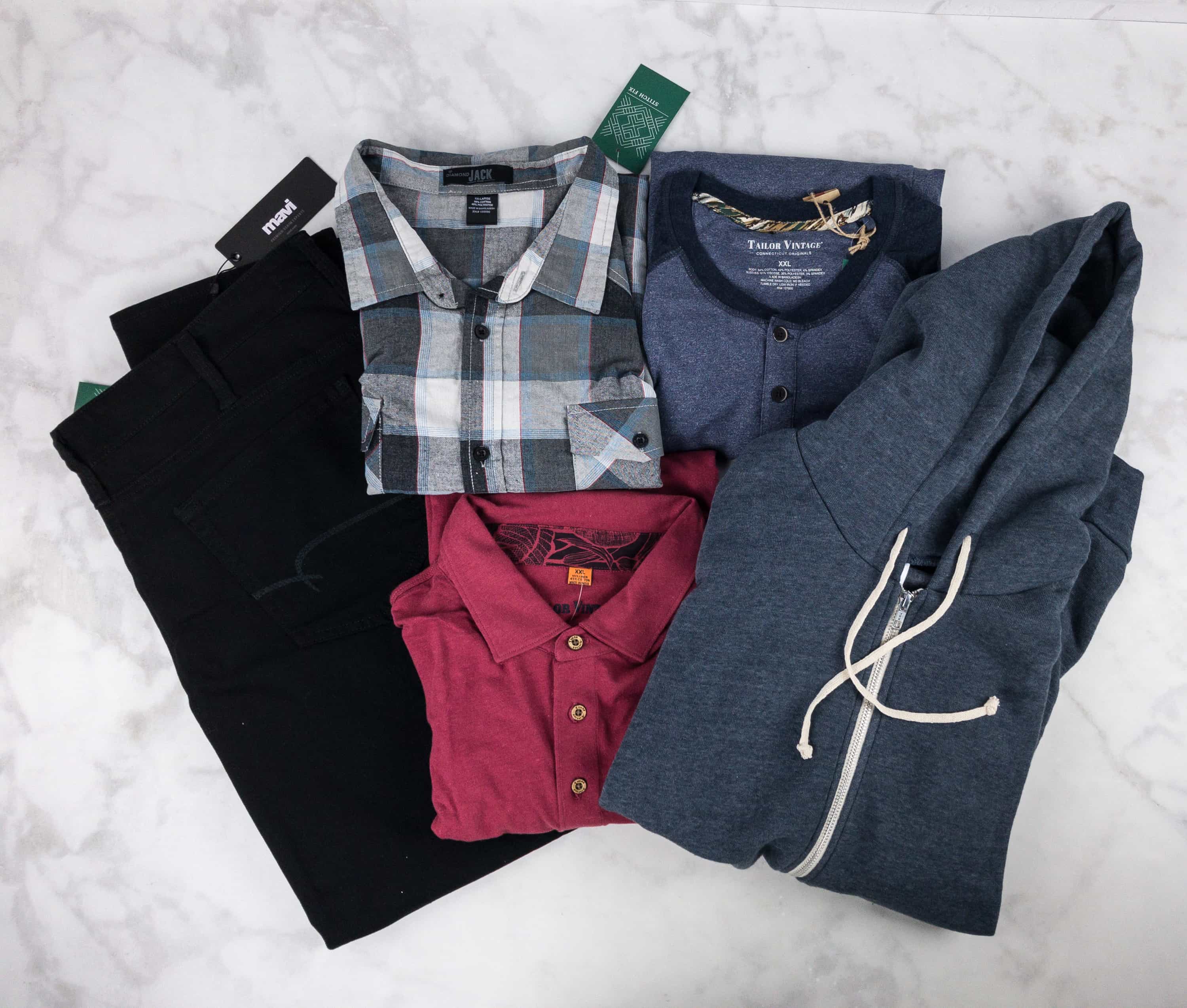 Stitch Fix Men August 2017 Review - Hello Subscription