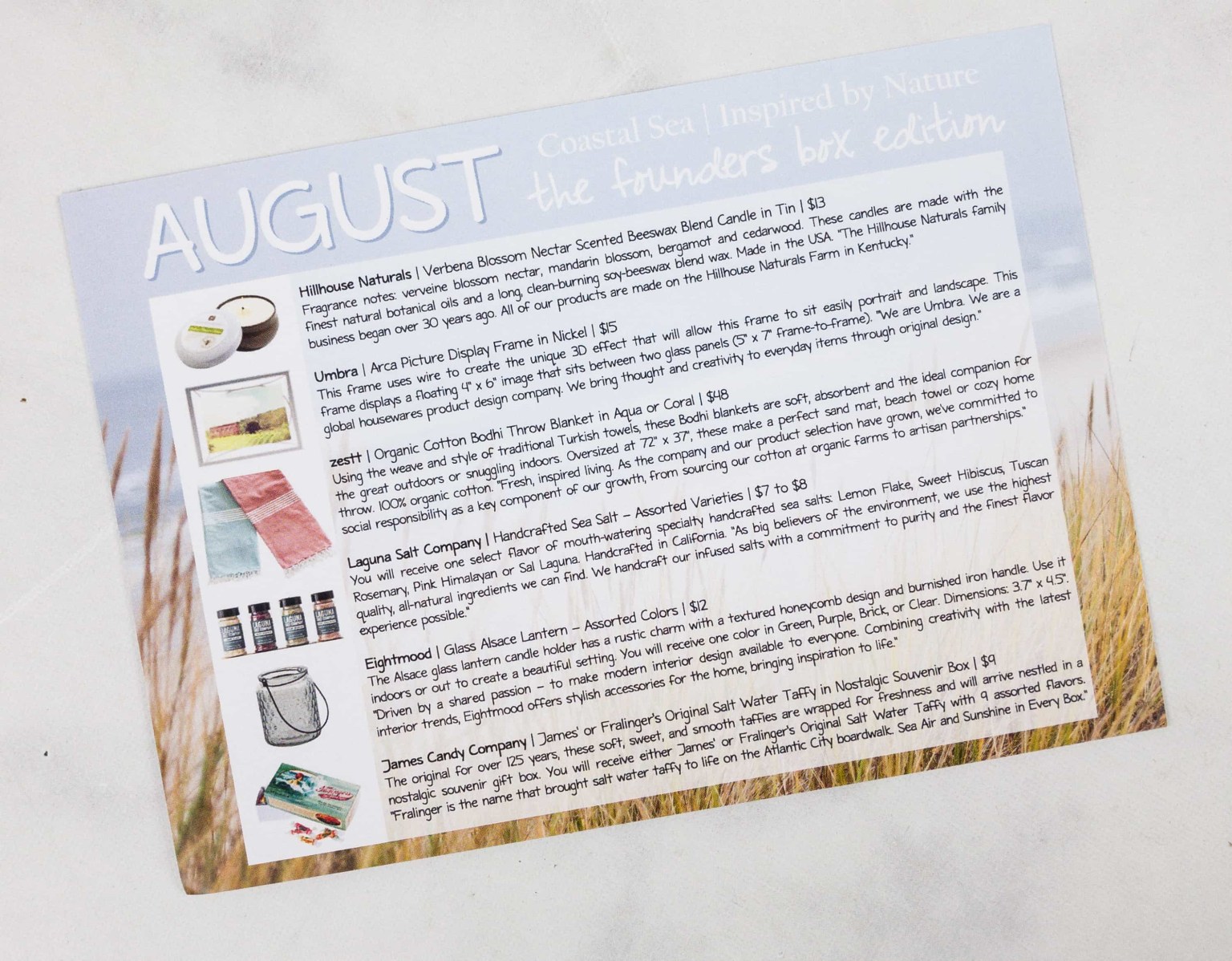 Sundae Home August 2017 Subscription Box Review + Coupon! - Hello ...