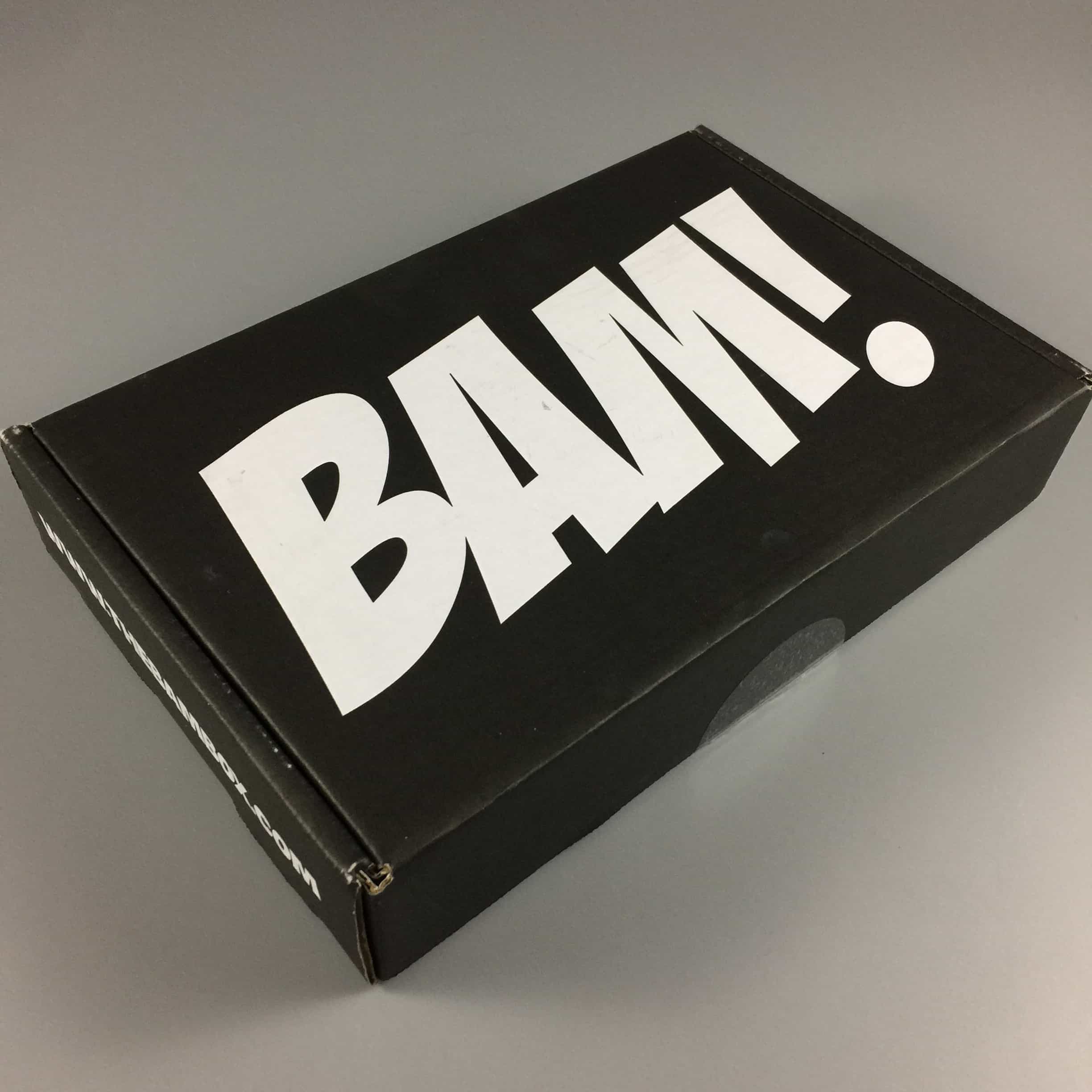 The BAM! Box August 2017 Subscription Box Review & Coupon - Hello ...
