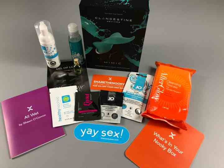 The Nooky Box August 2017 Subscription Box Review + Coupon - {Adult ...