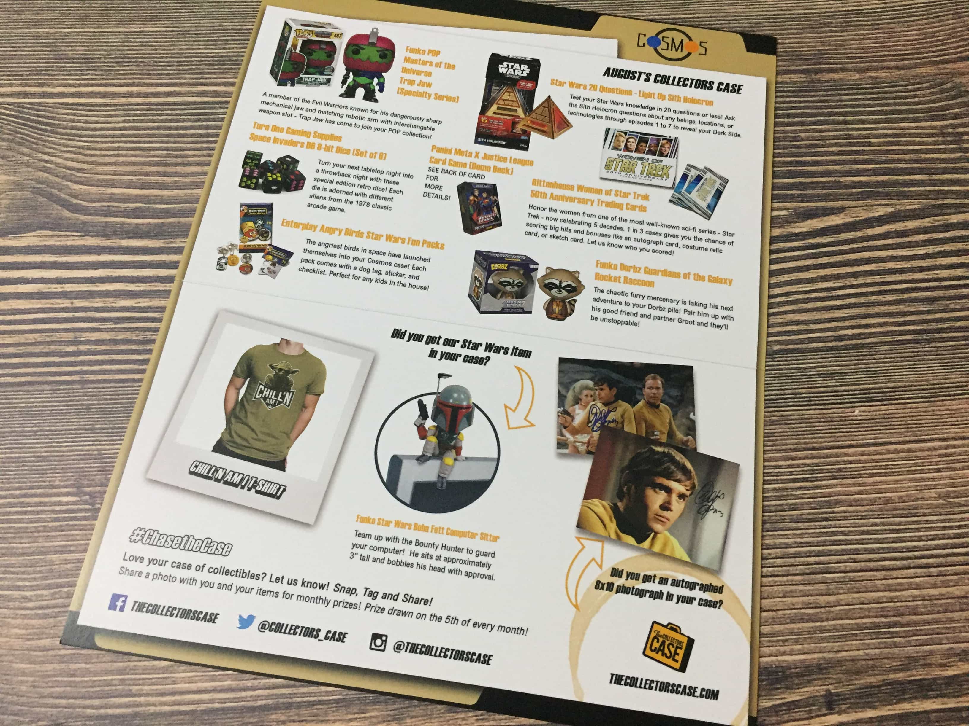 The Collectors Case August 2017 Subscription Box Review - Hello ...