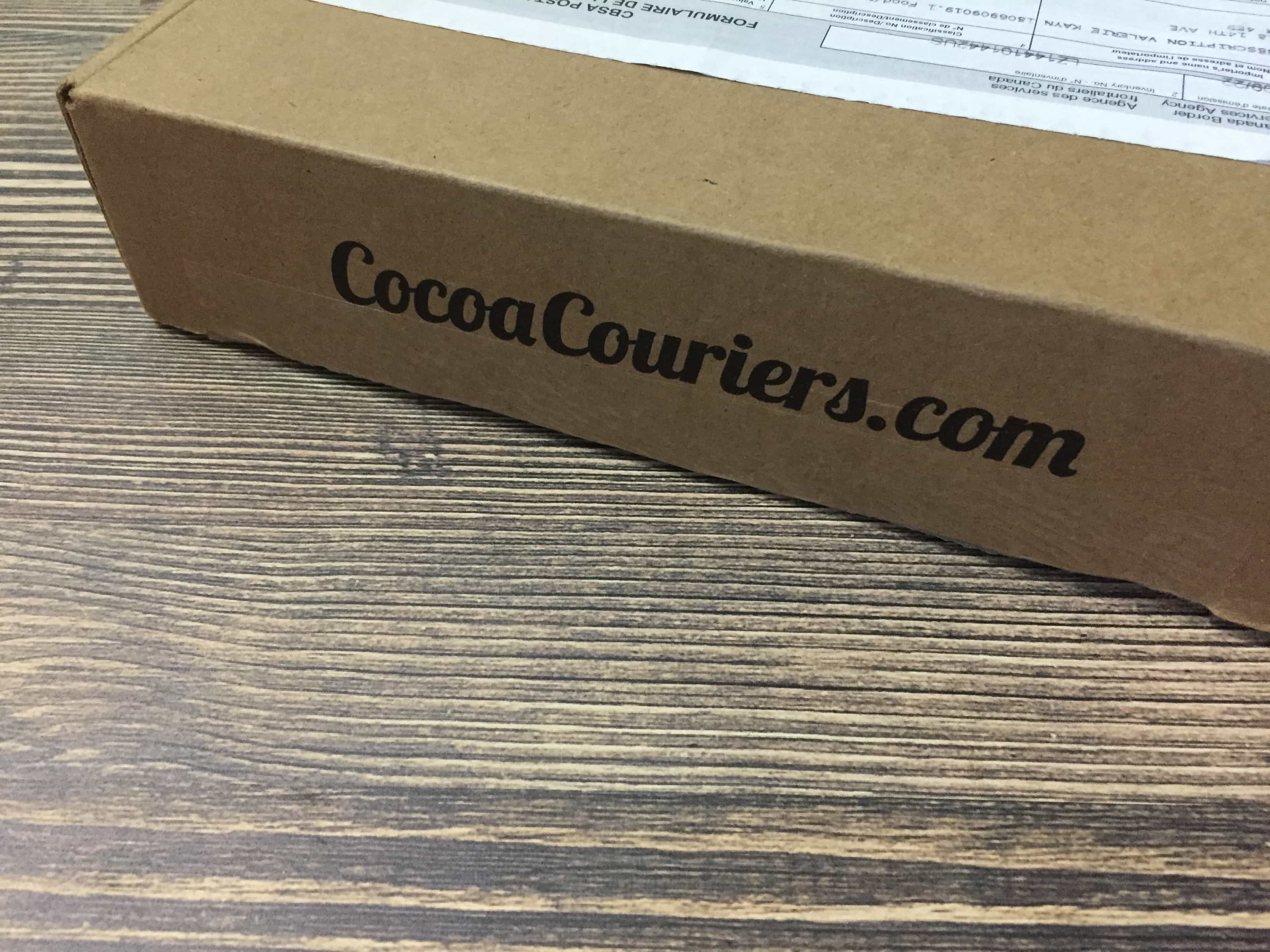 Cocoa Couriers September 2017 Subscription Box Review - Hello Subscription