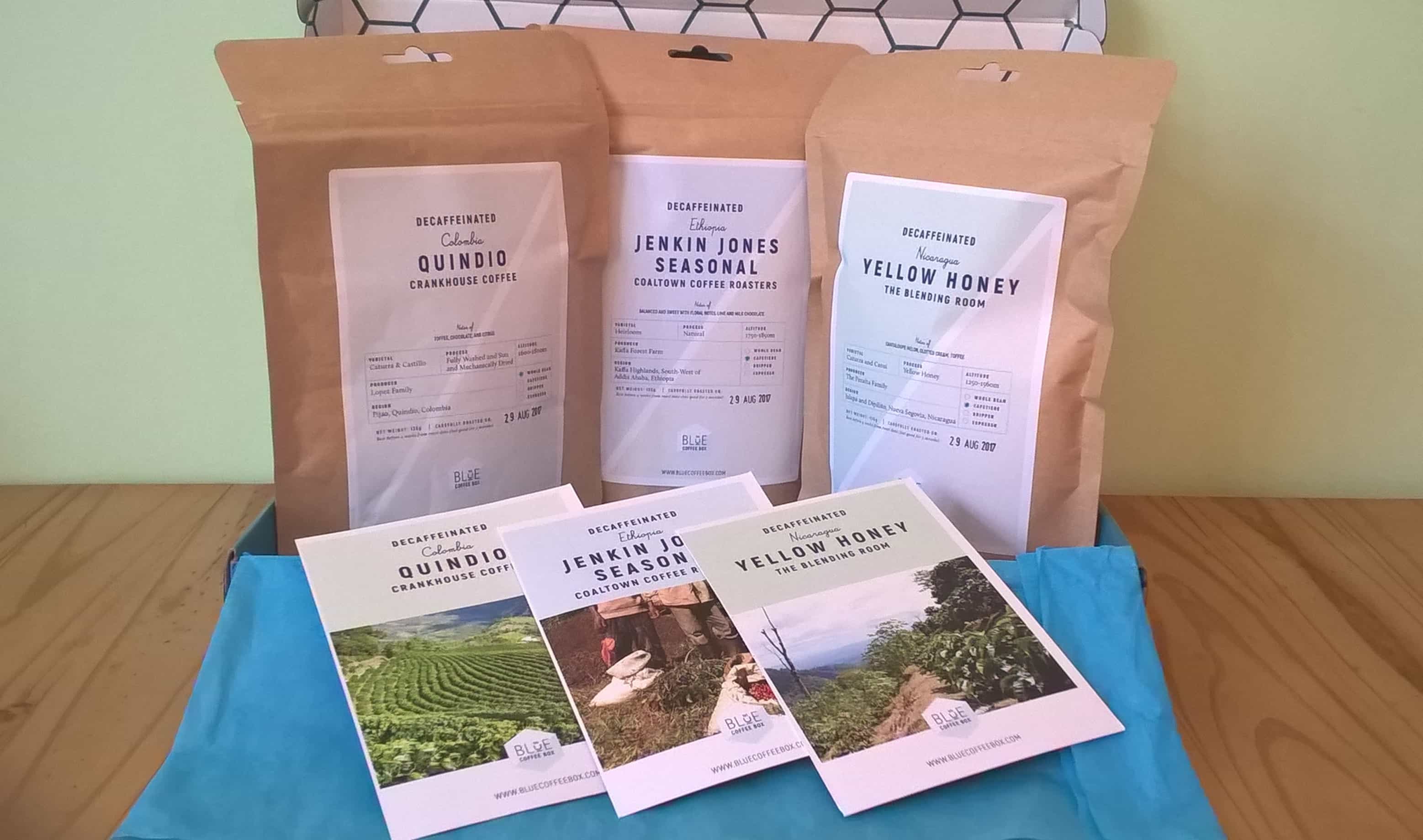Blue Coffee Box Subscription Box Review + Coupon - September 2017 ...