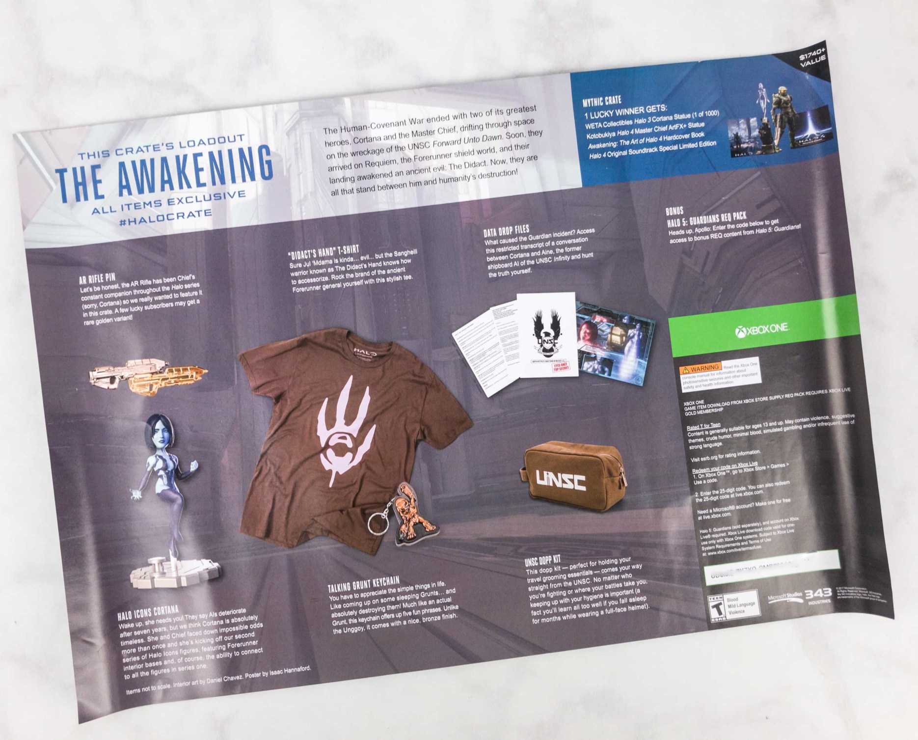 Halo Legendary Crate August 2017 Subscription Box Review + Coupon ...