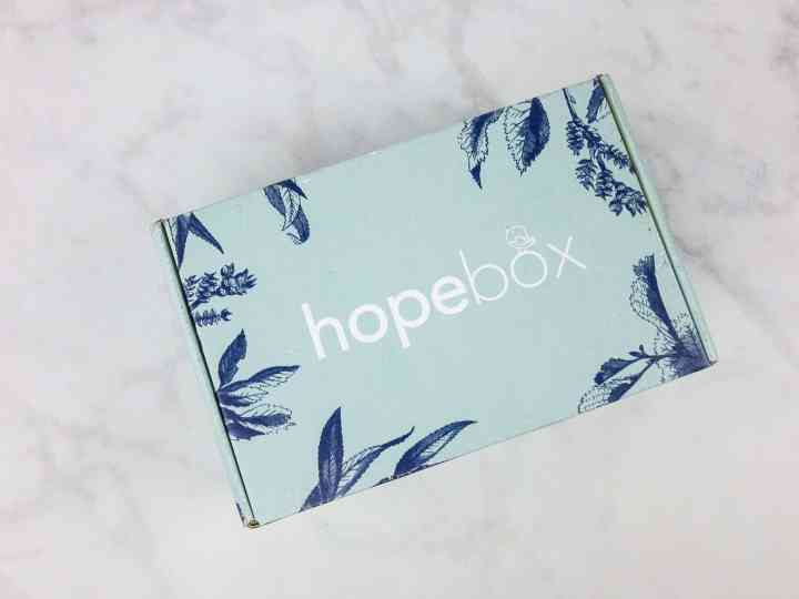 Hopebox September 2017 Subscription Box Review - hello subscription