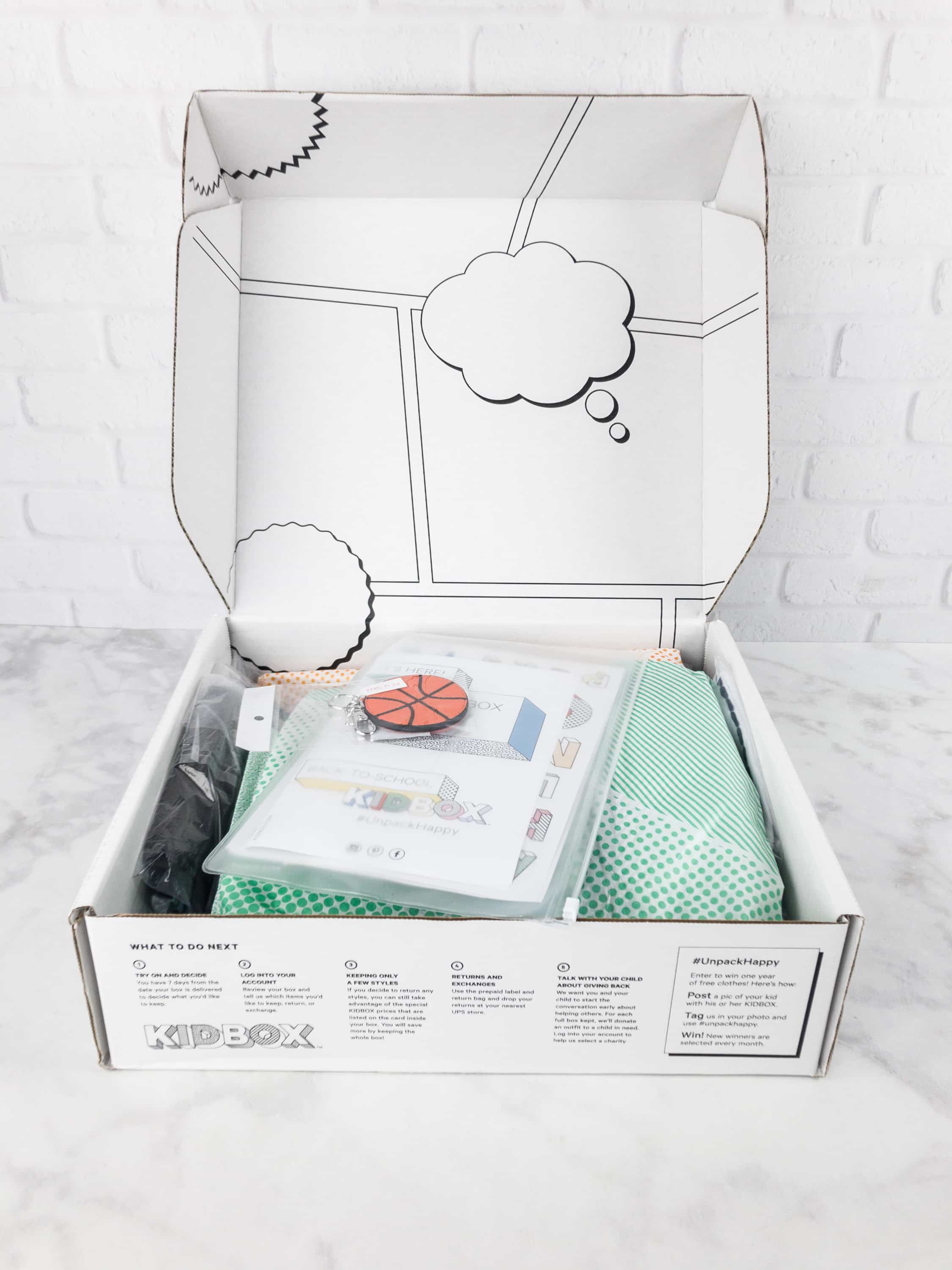 Kidbox Boys Back-To-School Subscription Box Review - 6 Year Old Boy ...