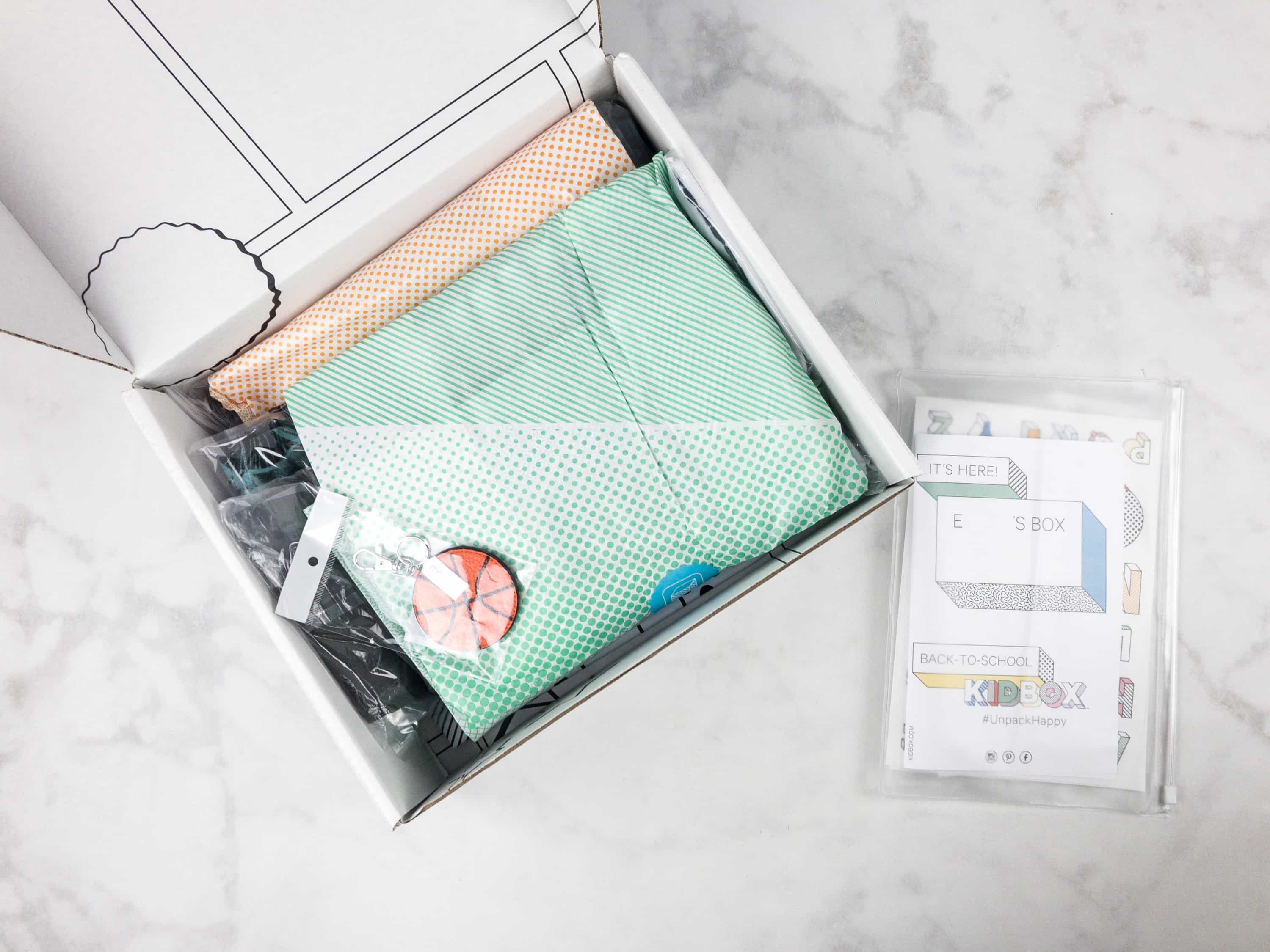 Kidbox Boys Back-To-School Subscription Box Review - 6 Year Old Boy ...