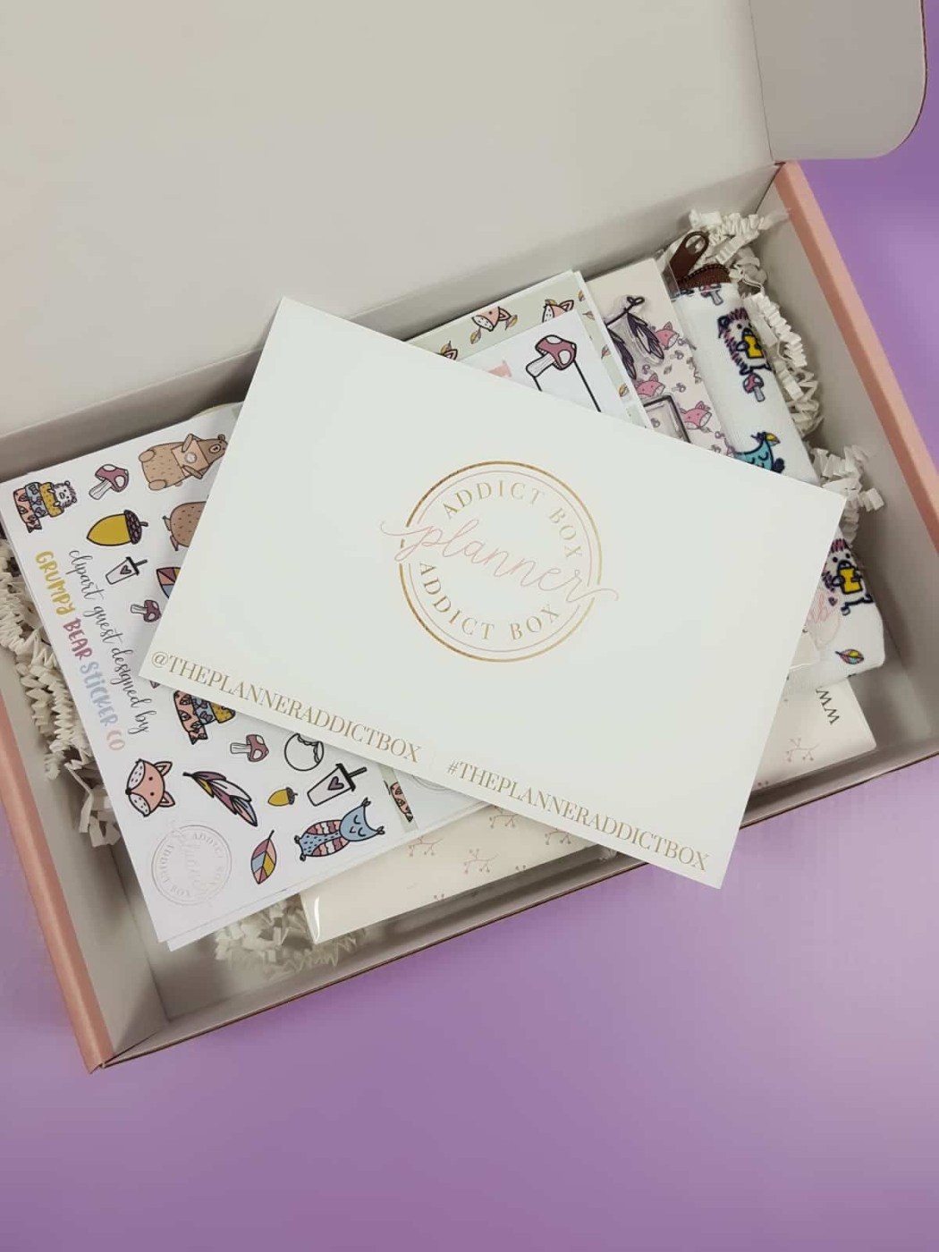 The Planner Addict Box September 2017 Subscription Box Review - Hello ...