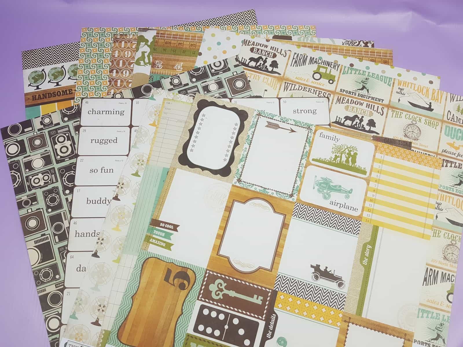 Scrapbooking Store August 2017 Subscription Box Review - Hello Subscription