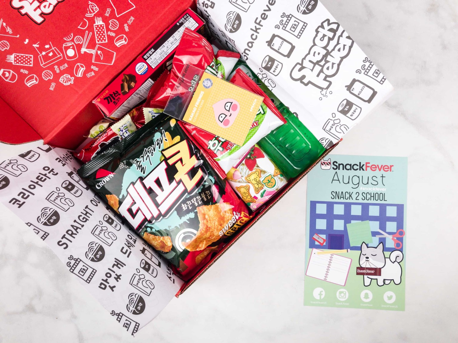 August 2017 Snack Fever Subscription Box Review + Coupon - Hello ...