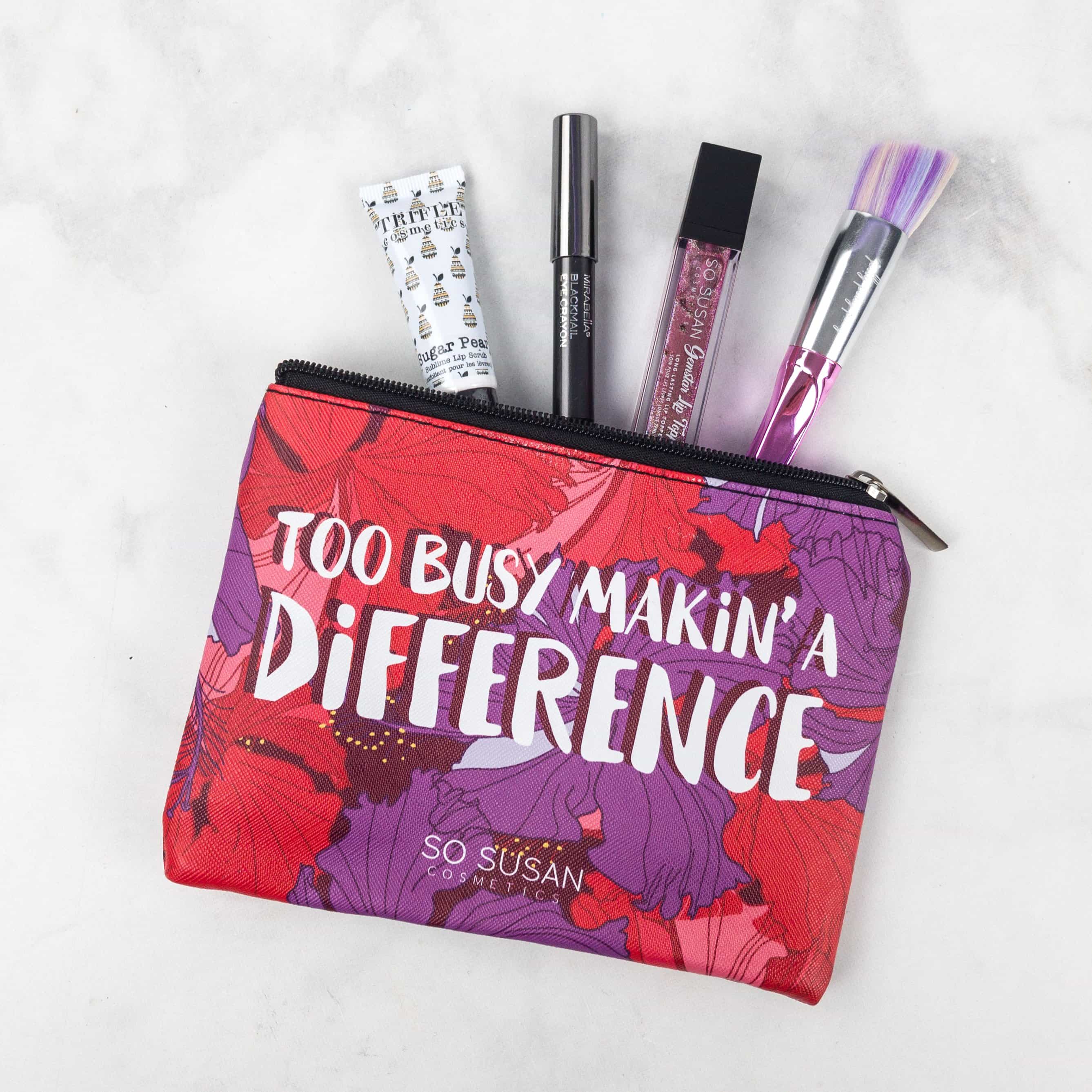 So Susan Lip Love Bag September 2017 Review & Coupon - Hello Subscription