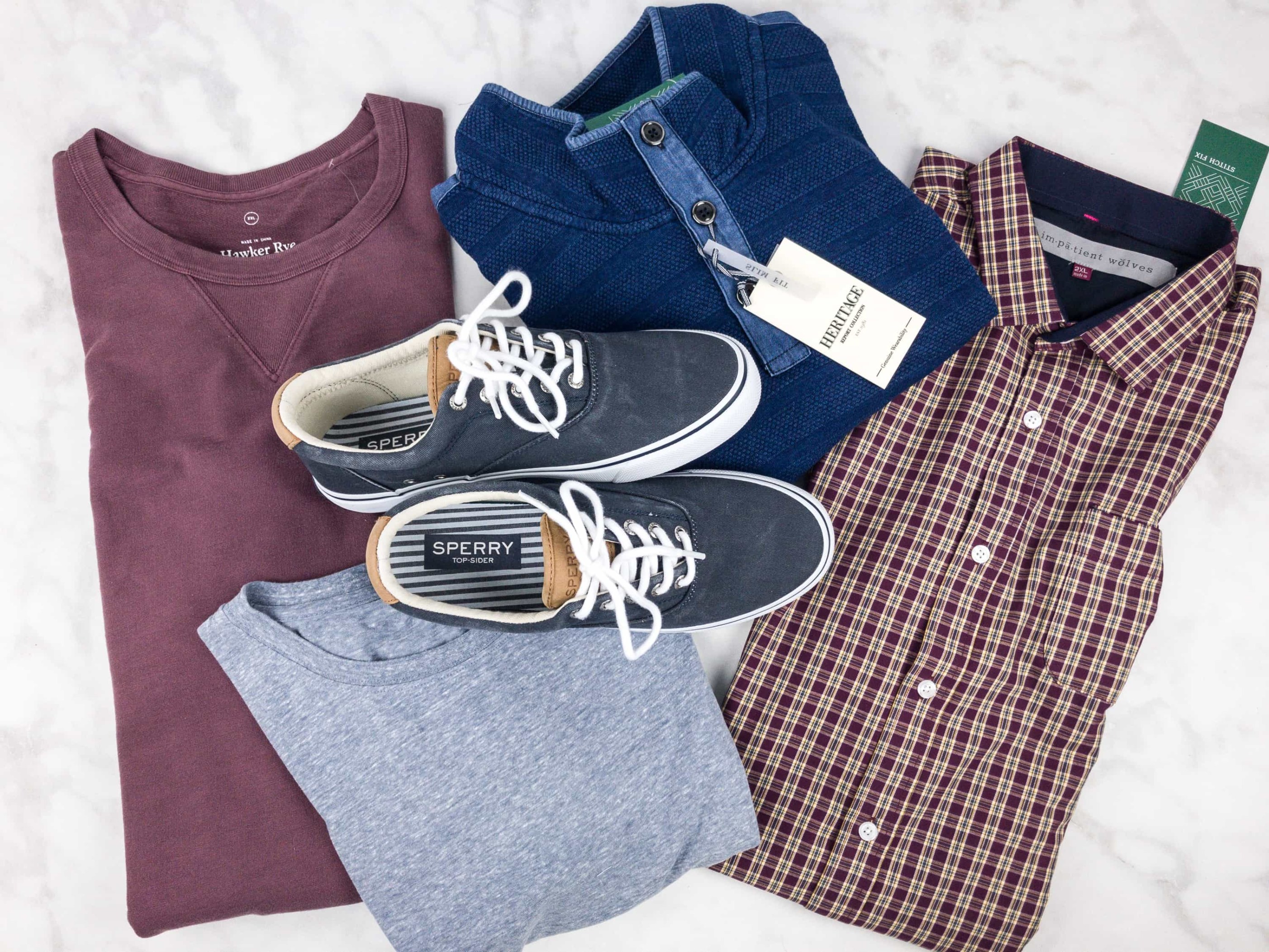 Stitch Fix Men September 2017 Review - Hello Subscription