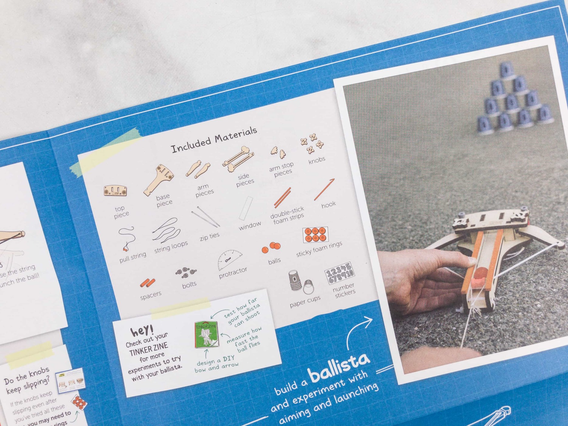 Tinker Crate Review & Coupon - BALLISTAS - Hello Subscription