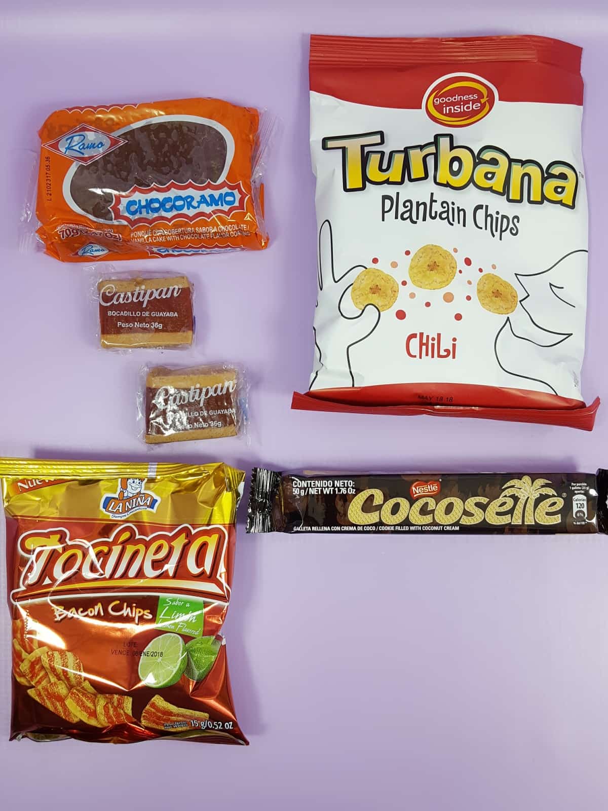 Universal Yums August 2017 Subscription Box Review - Colombia - Hello ...
