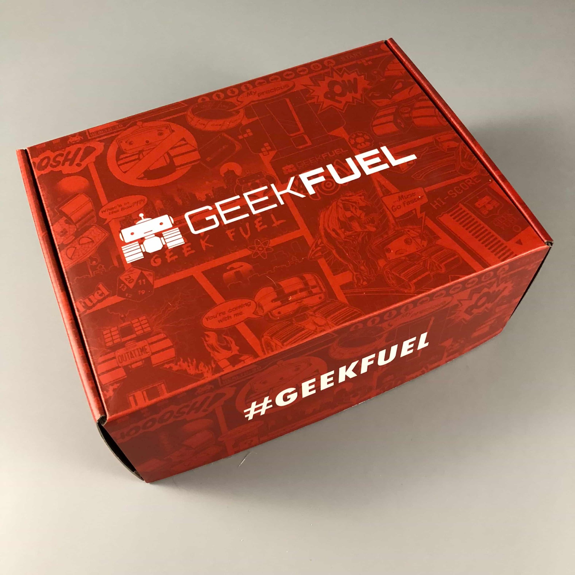 Geek Fuel October 2017 Subscription Box Review + Coupon! - Hello ...