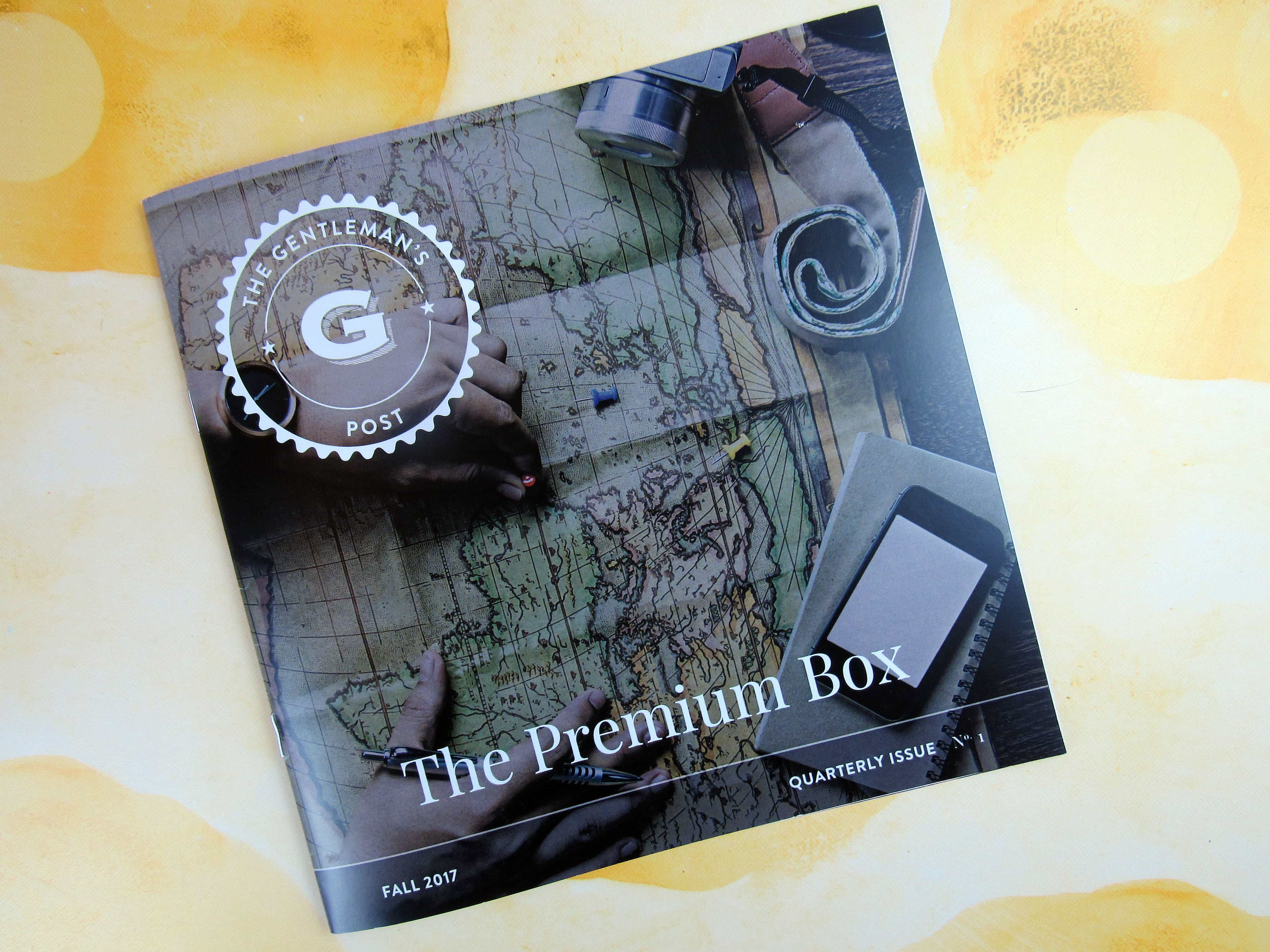 The Gentleman's Box Fall 2017 Premium Box Review - Hello Subscription