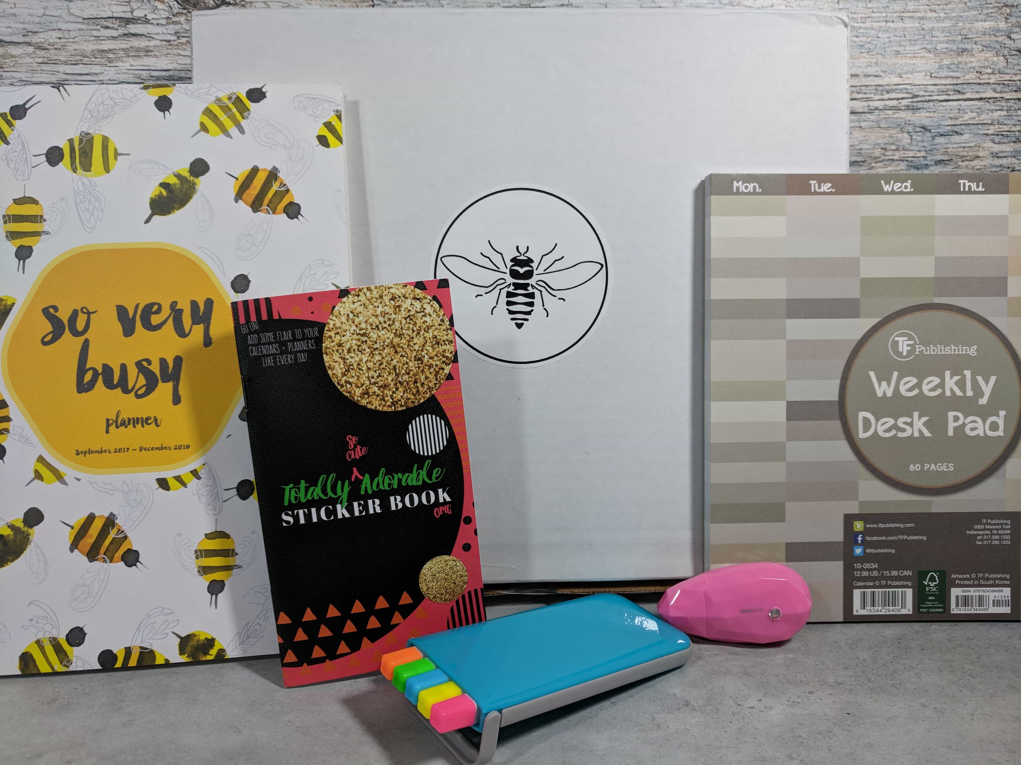 Busy Bee Stationery Subscription Box Review - October 2017 - Hello ...