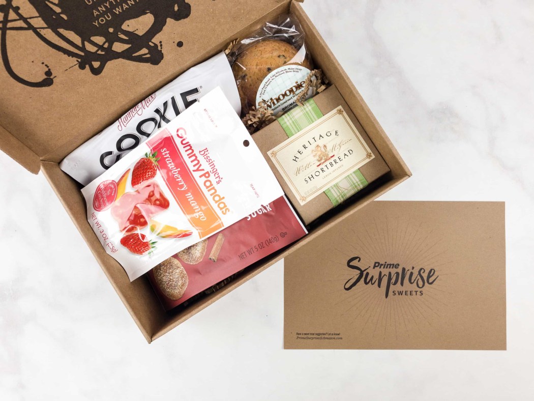 Amazon Prime Surprise Sweets Box October 2017 Review - Hello Subscription