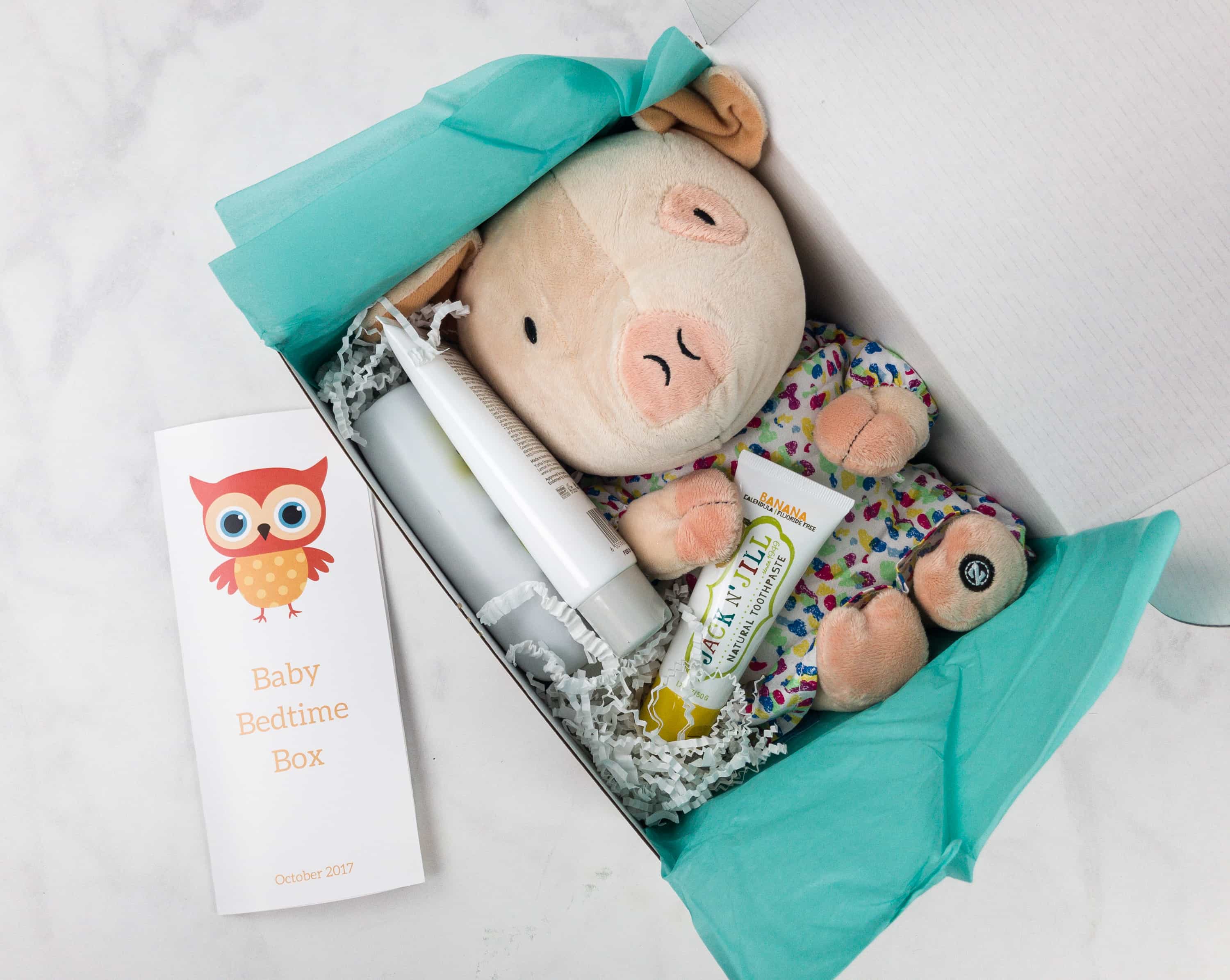 Baby Bedtime Box October 2017 Review + Coupon! - Hello Subscription