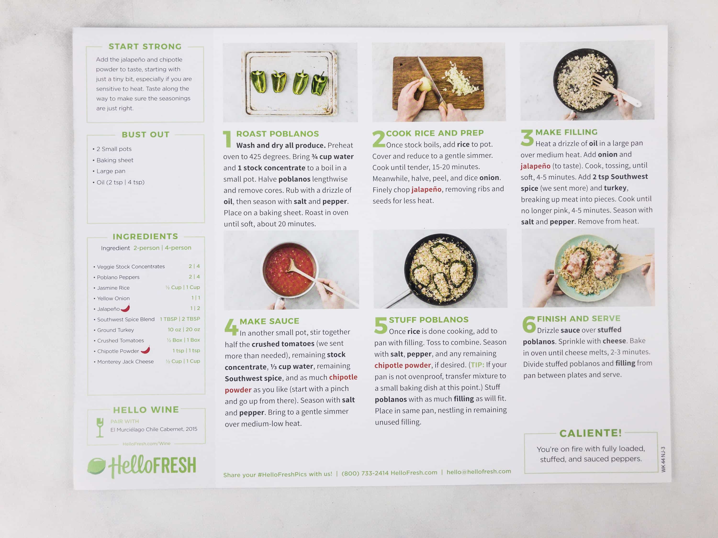 November 2017 Hello Fresh Subscription Box Review + Coupon! - Classic ...